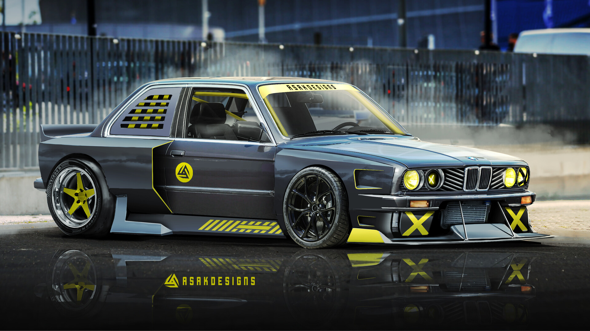 ArtStation - E30 Alpina B6