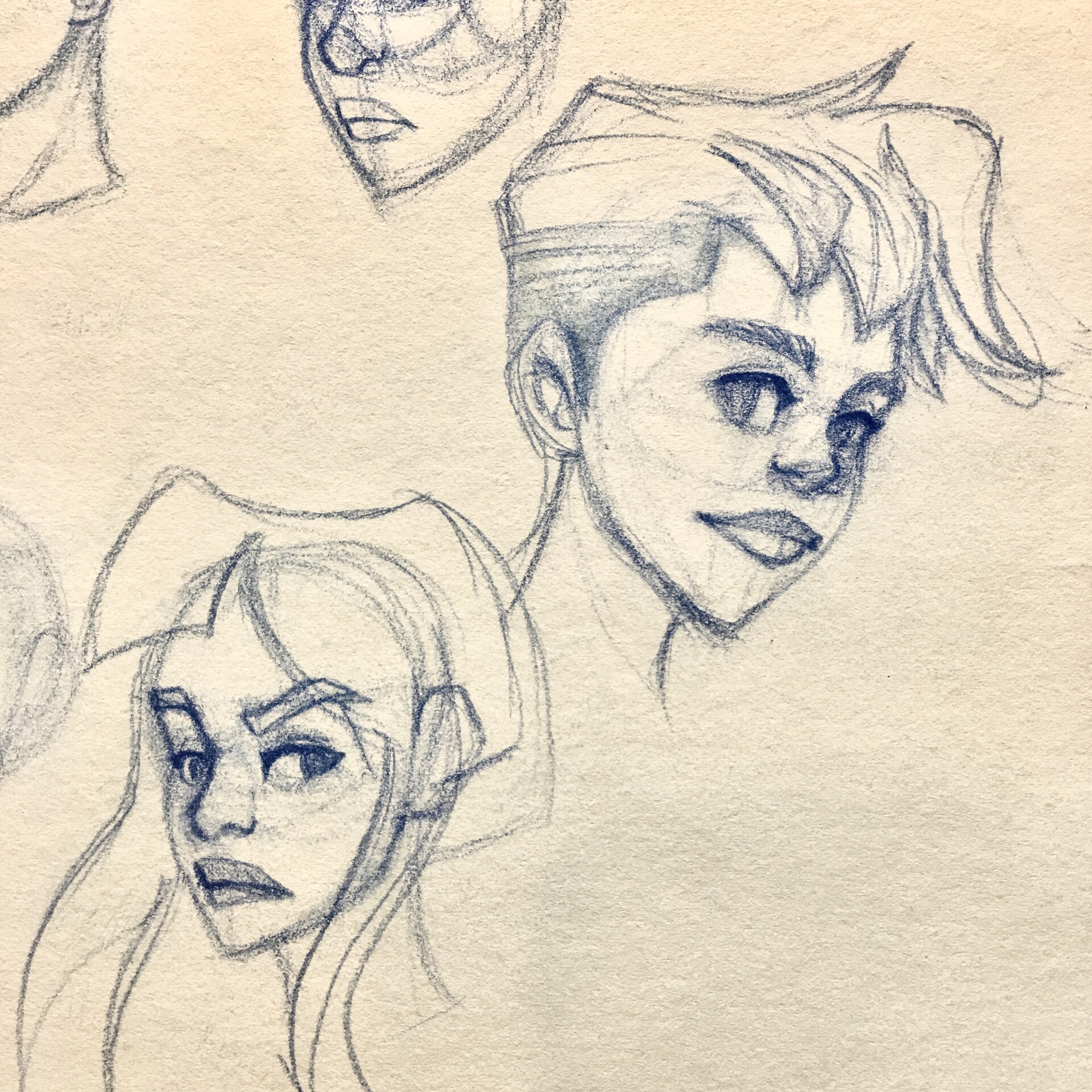 ArtStation - Facial expressions