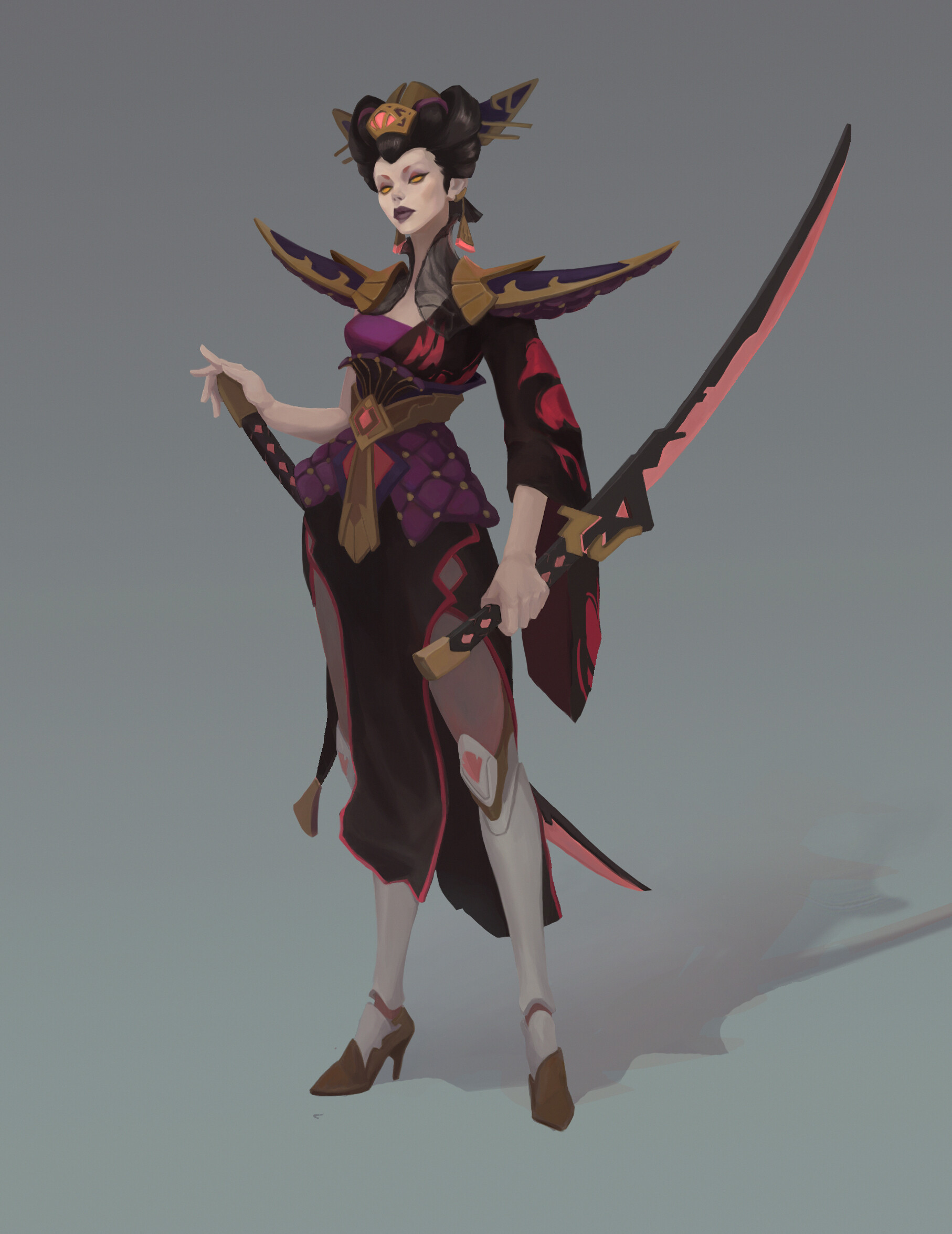 ArtStation - Female swordsman