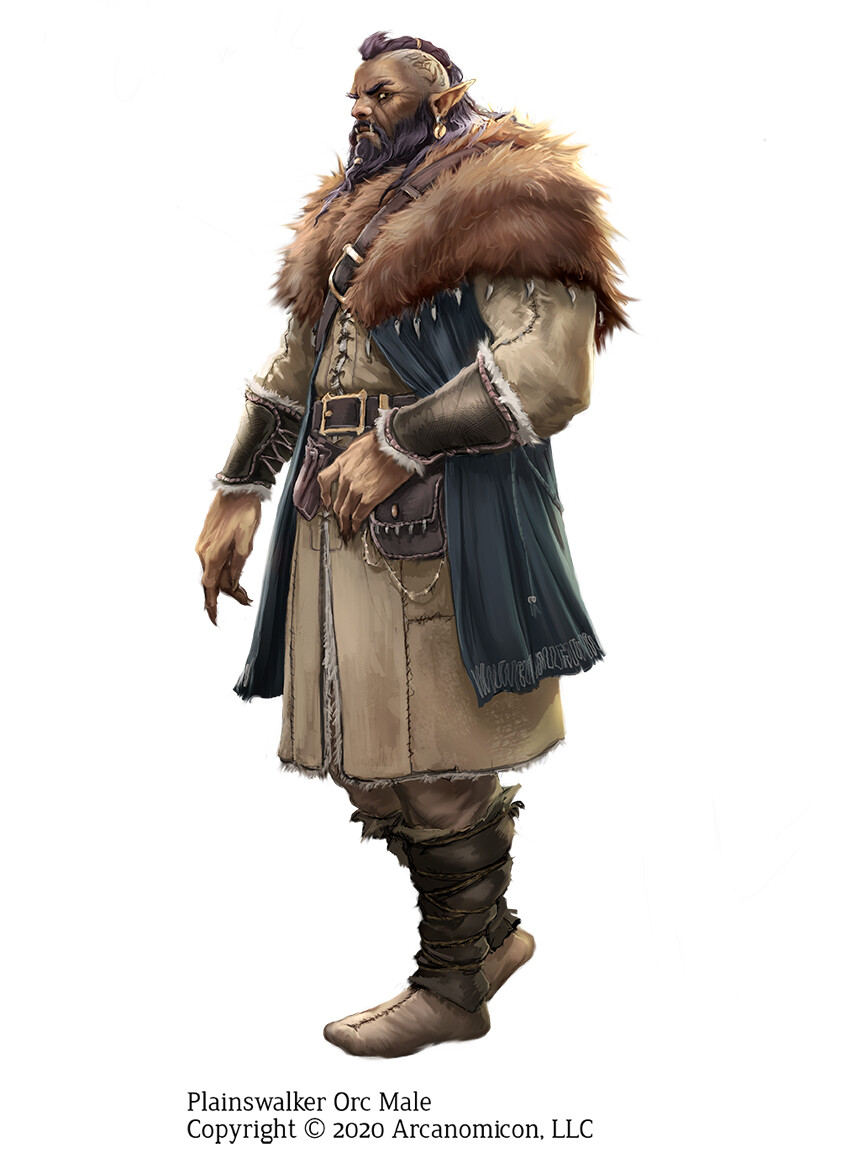 Plainswalker Orc Male by Miguel Regodón Harkness : r/ImaginaryOrcs