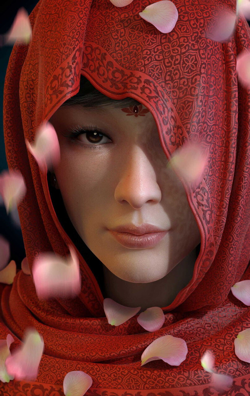 ArtStation - Red Bride
