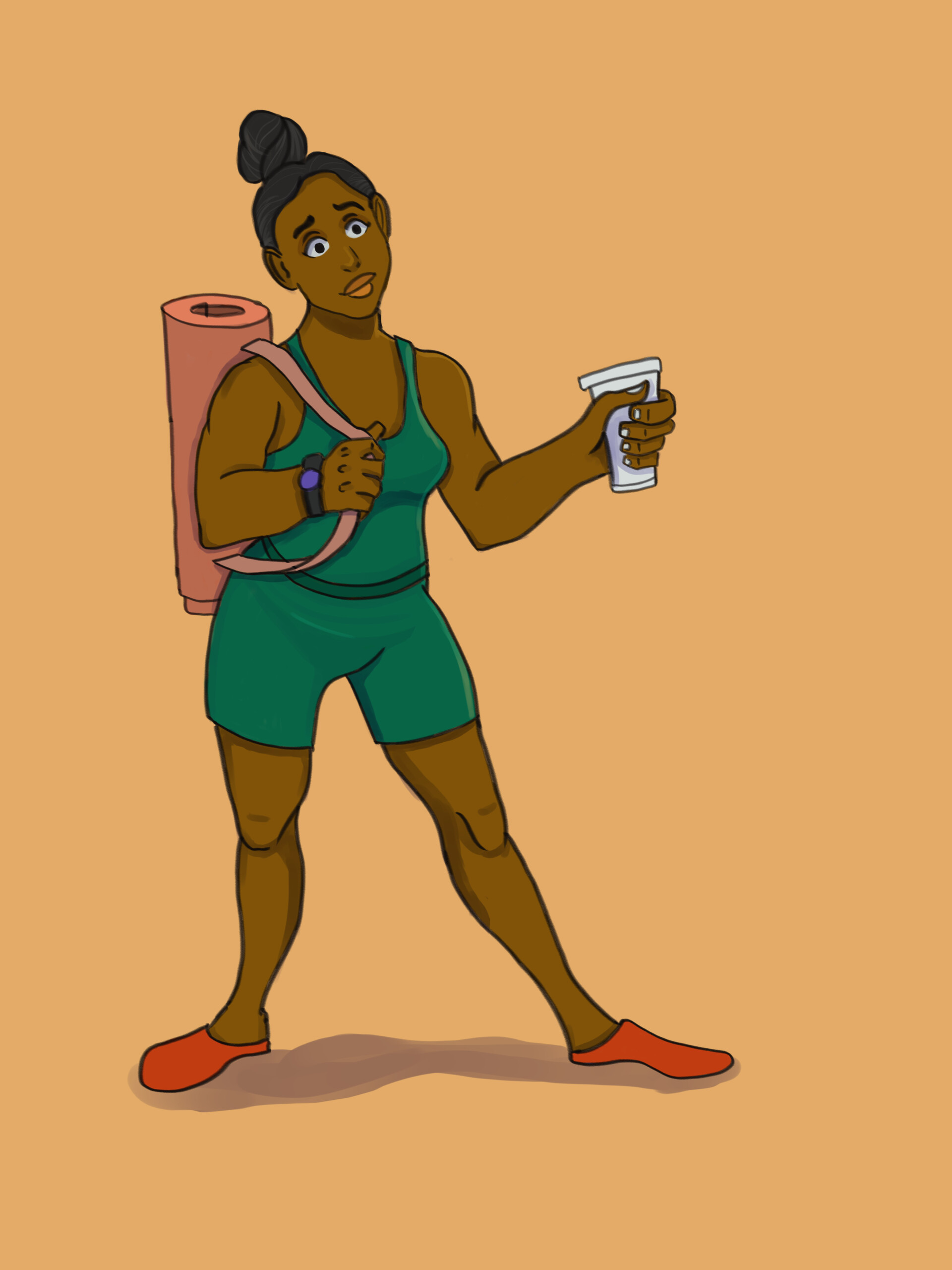 ArtStation - Yoga & Tea