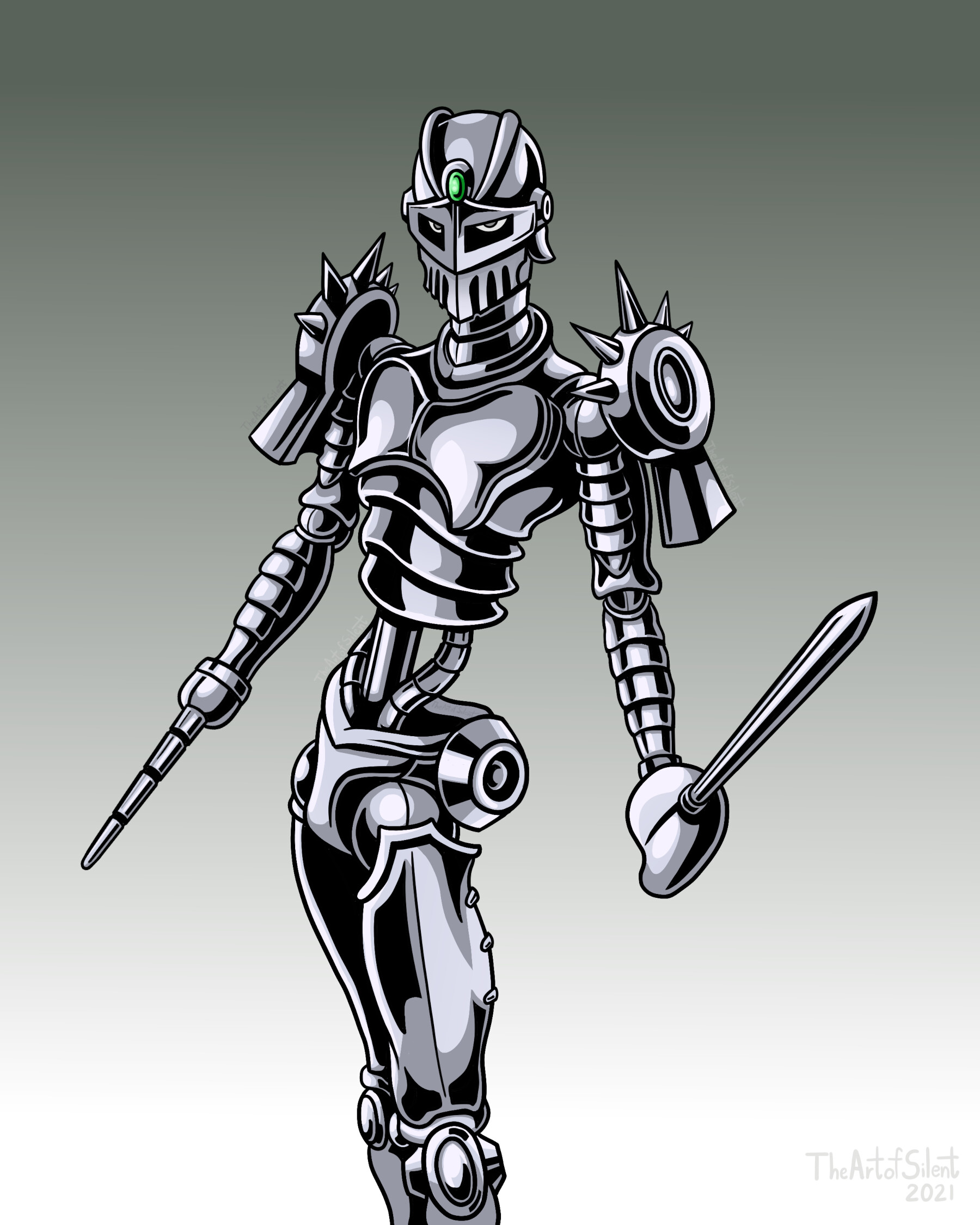 ArtStation - Silver Chariot