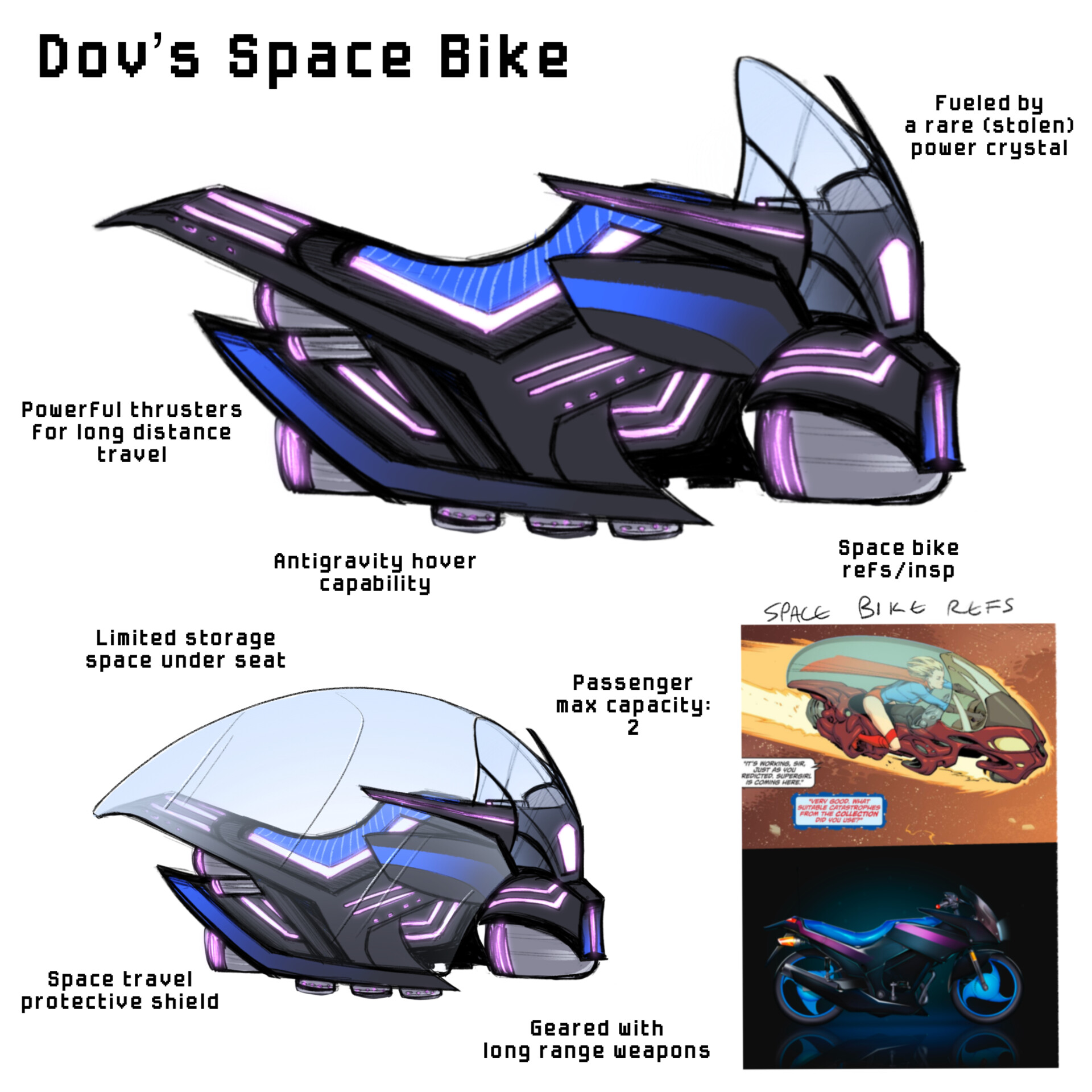 ArtStation - Space Bike