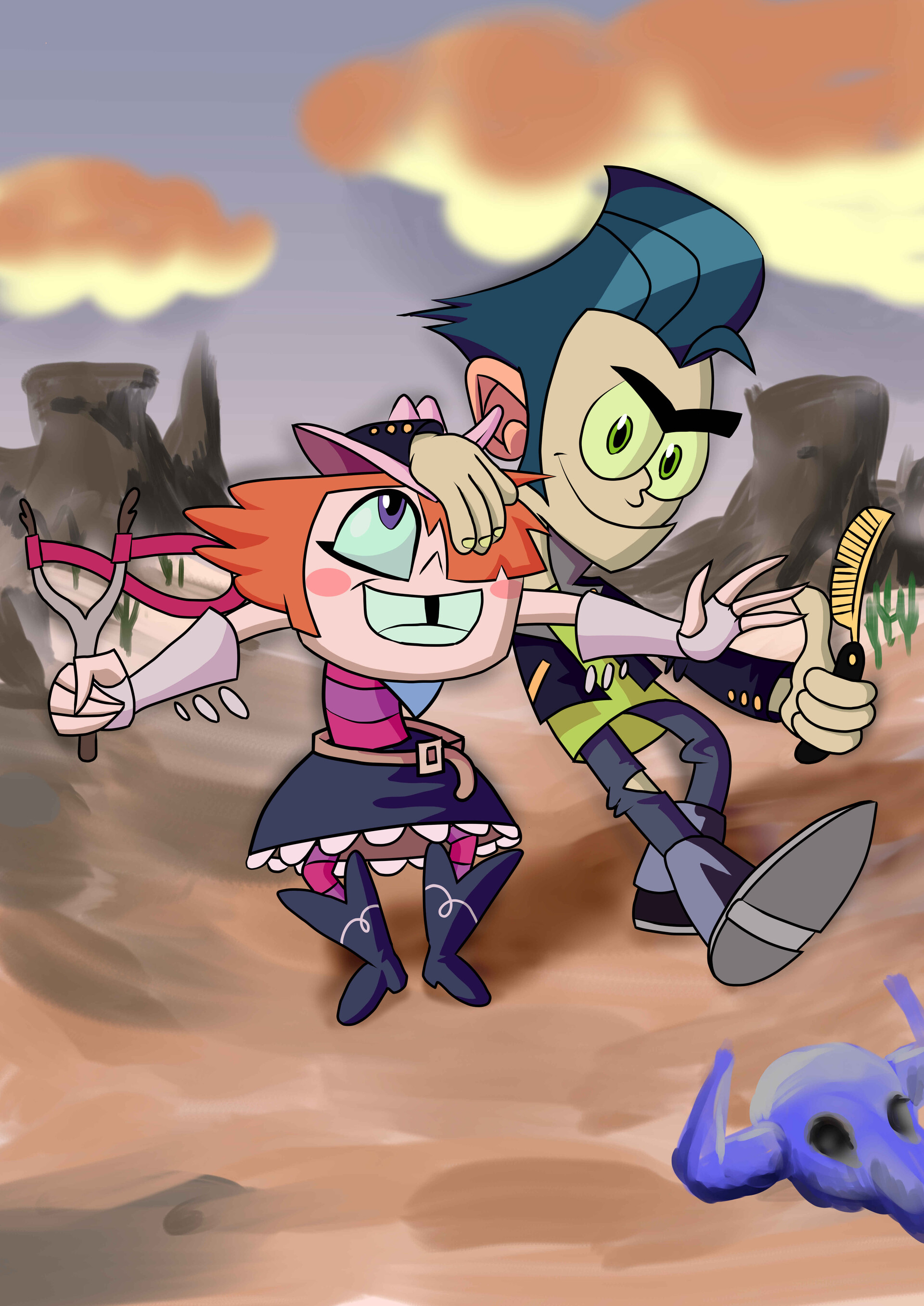 ArtStation - Raw Hide and Snag... Super Cool