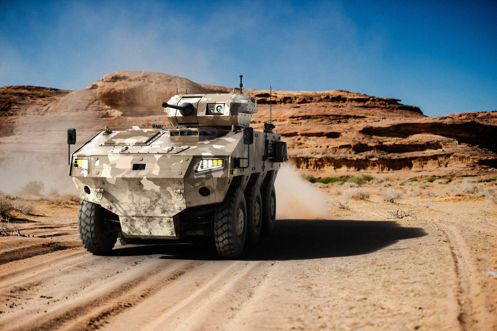 ArtStation - Military Vehicle - 6X6 Infantry Fighting Vehicle