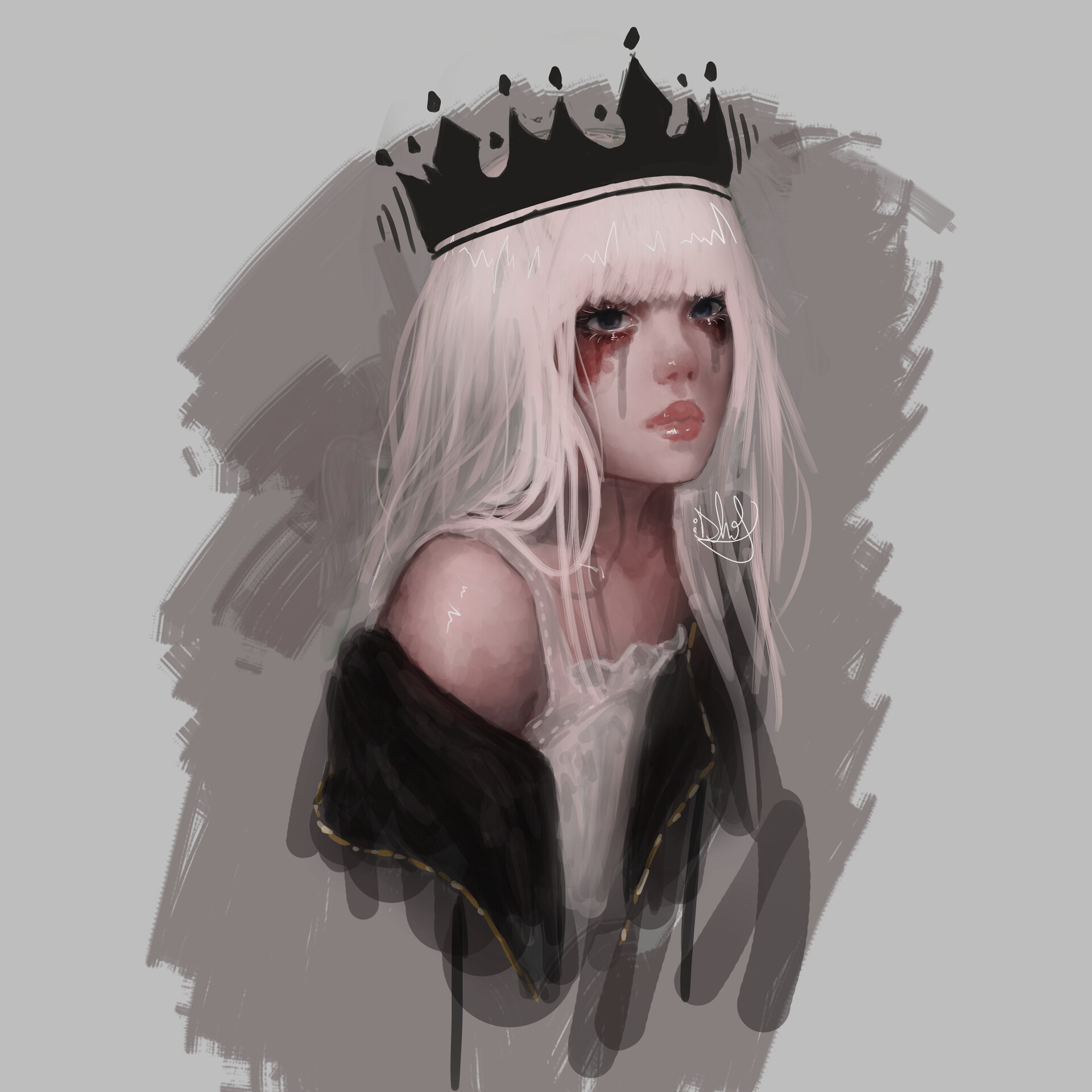 ArtStation - The black queen