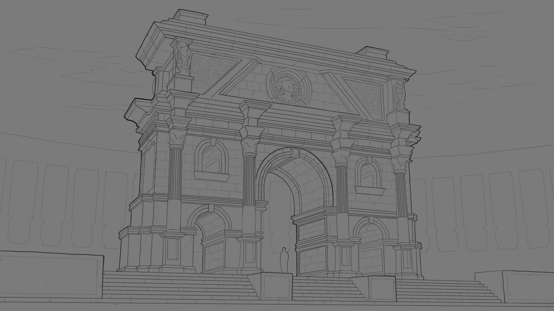 James Arkwright - Triumphal Arch