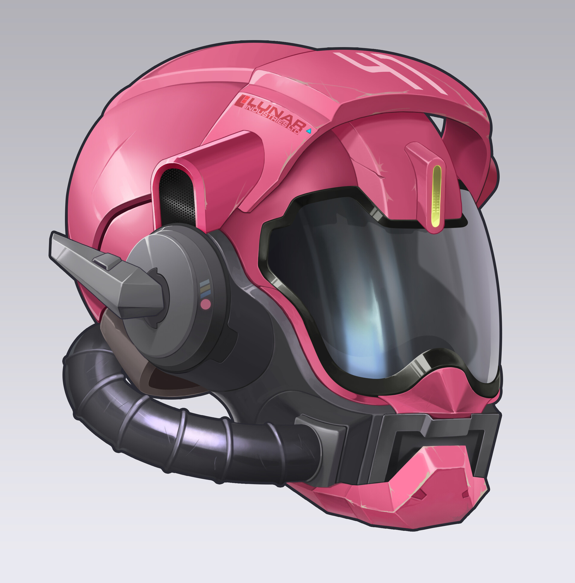 ArtStation - Mechanics Helmet game icon
