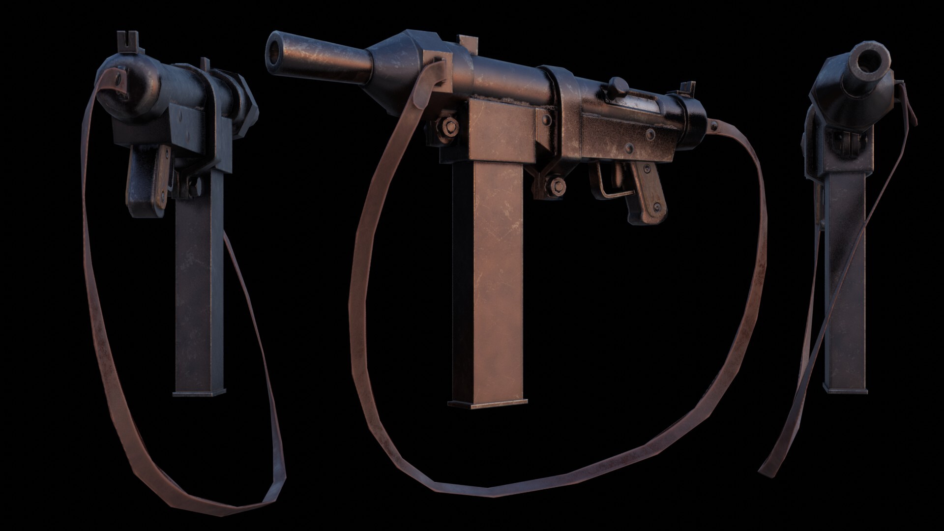 ArtStation - Stylized Post-apocalyptic sub machine