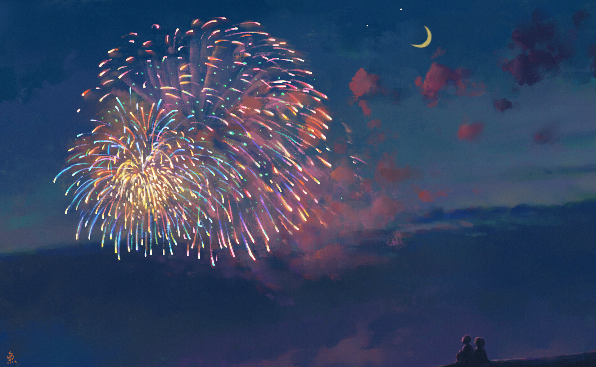 ArtStation - Fireworks