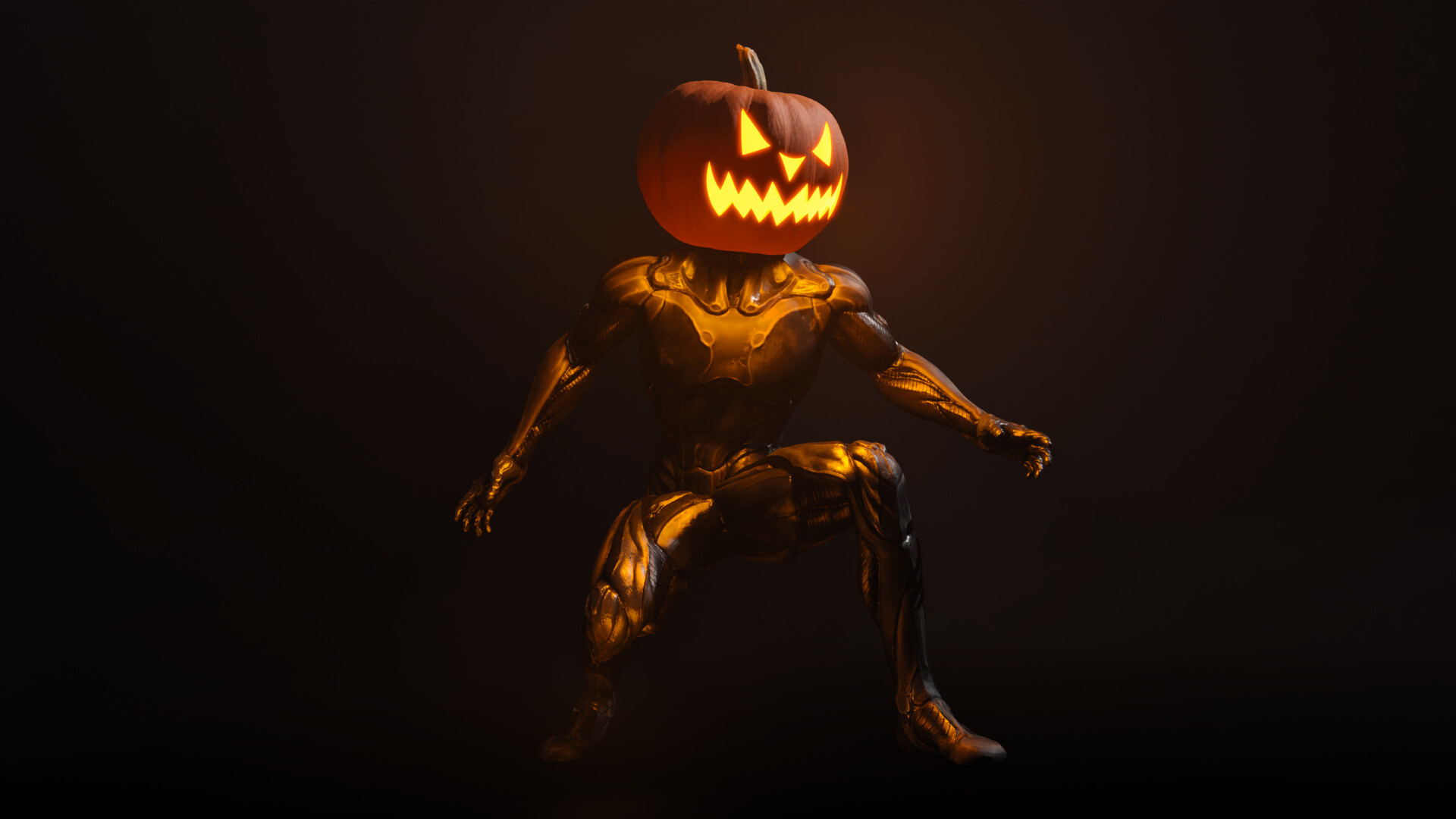 ArtStation - The Monster of Hallows Eve