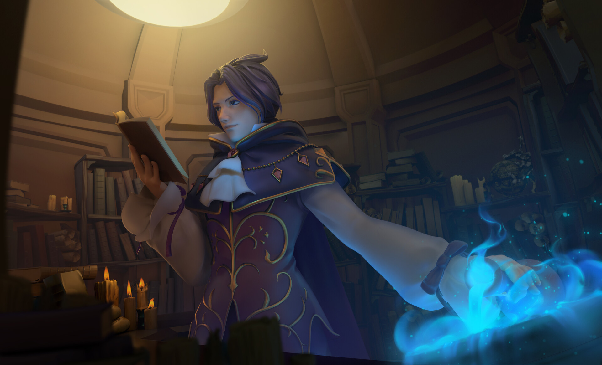 ArtStation - Octopath Traveler——Cyrus