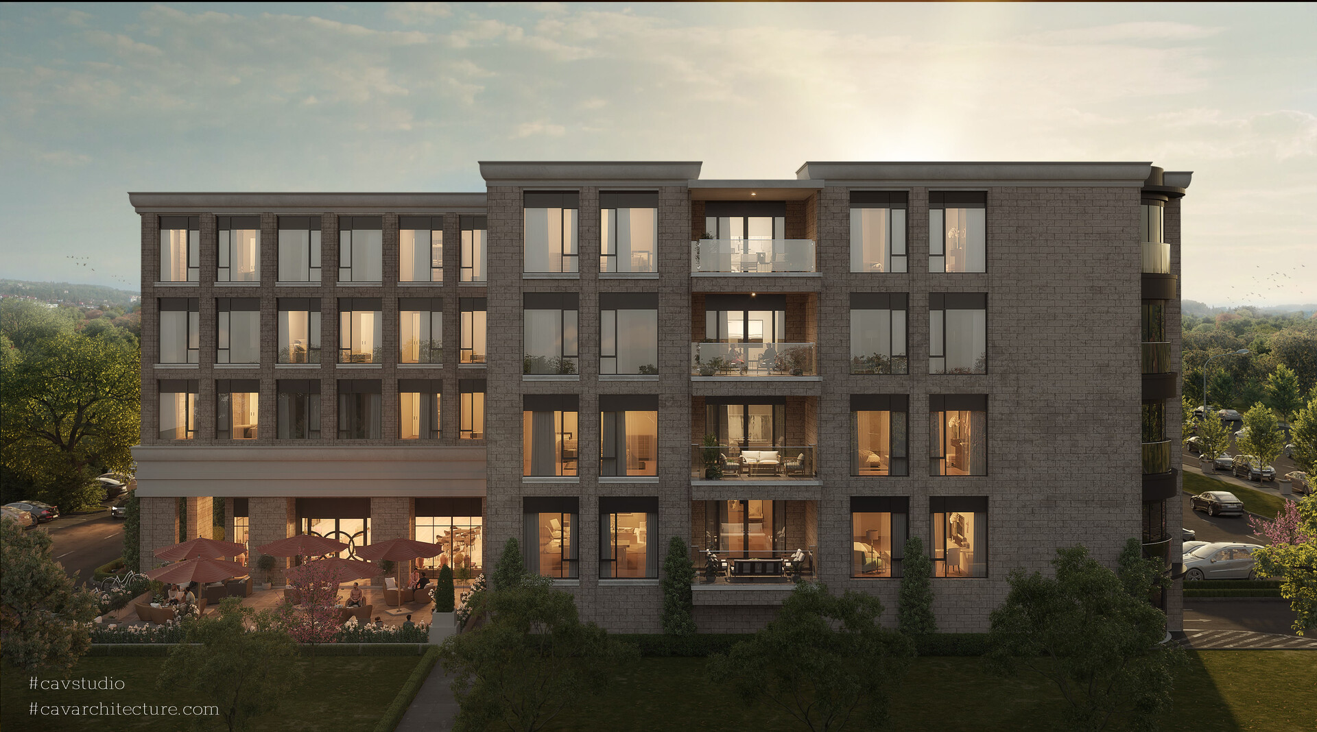 ArtStation - CAV Studio - Residential Building