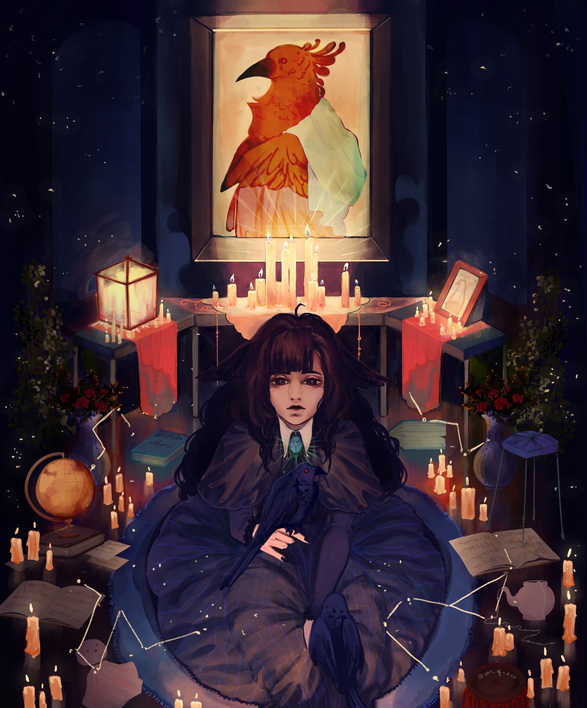 ArtStation - Crow witch