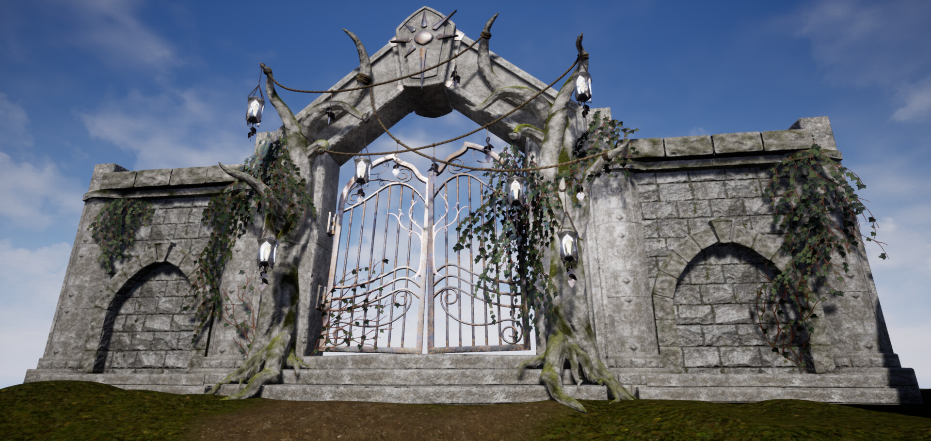 Chris Turvey - Asset Breakdown - Lost shrine