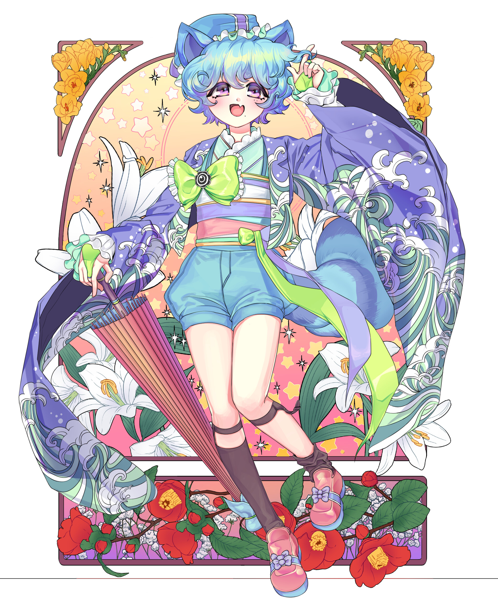 ArtStation - Raccoon Girl