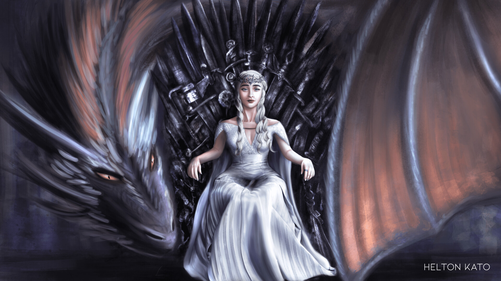 ArtStation - Daenerys Targaryen - GoT