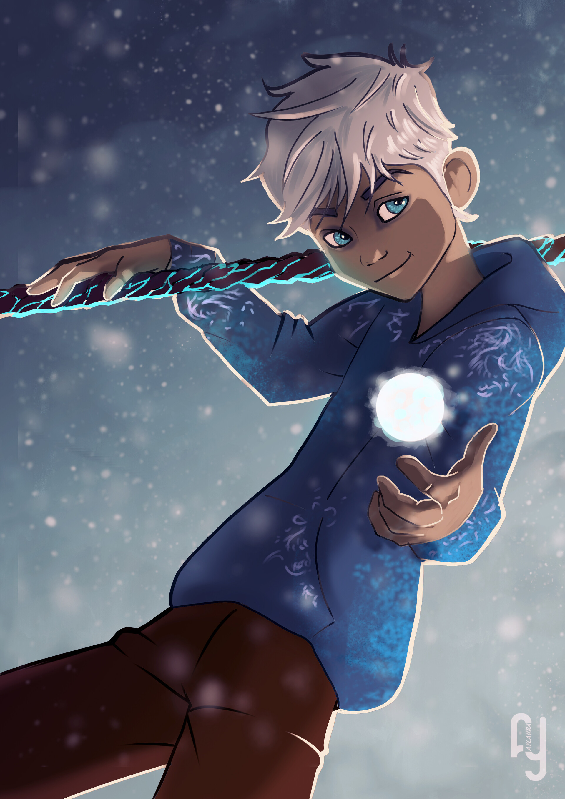 ArtStation - Fan art Jack frost