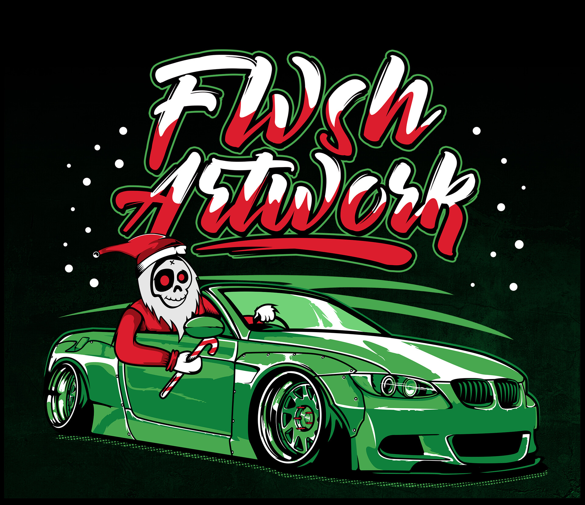 ArtStation - Dead Santa