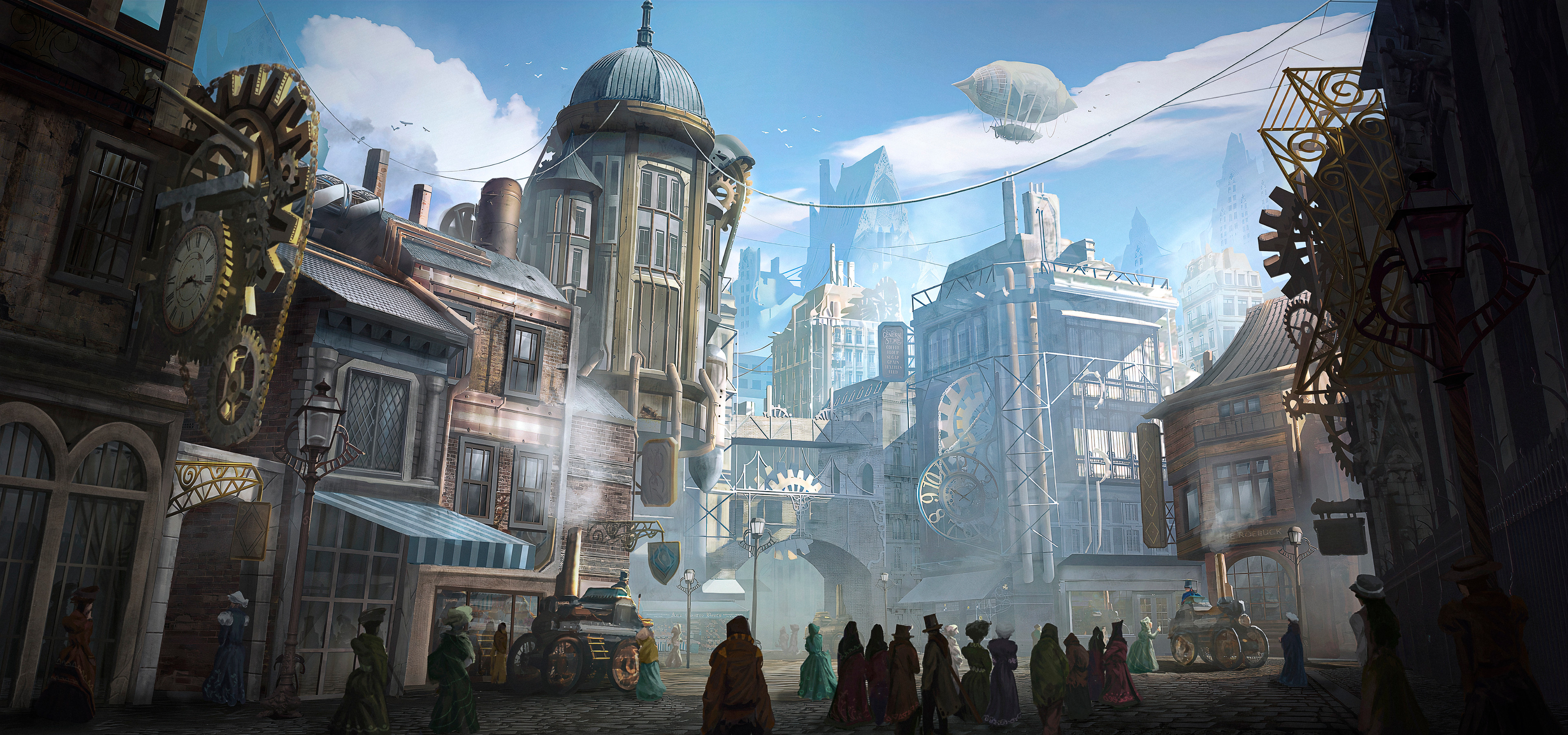 steampunk concept art