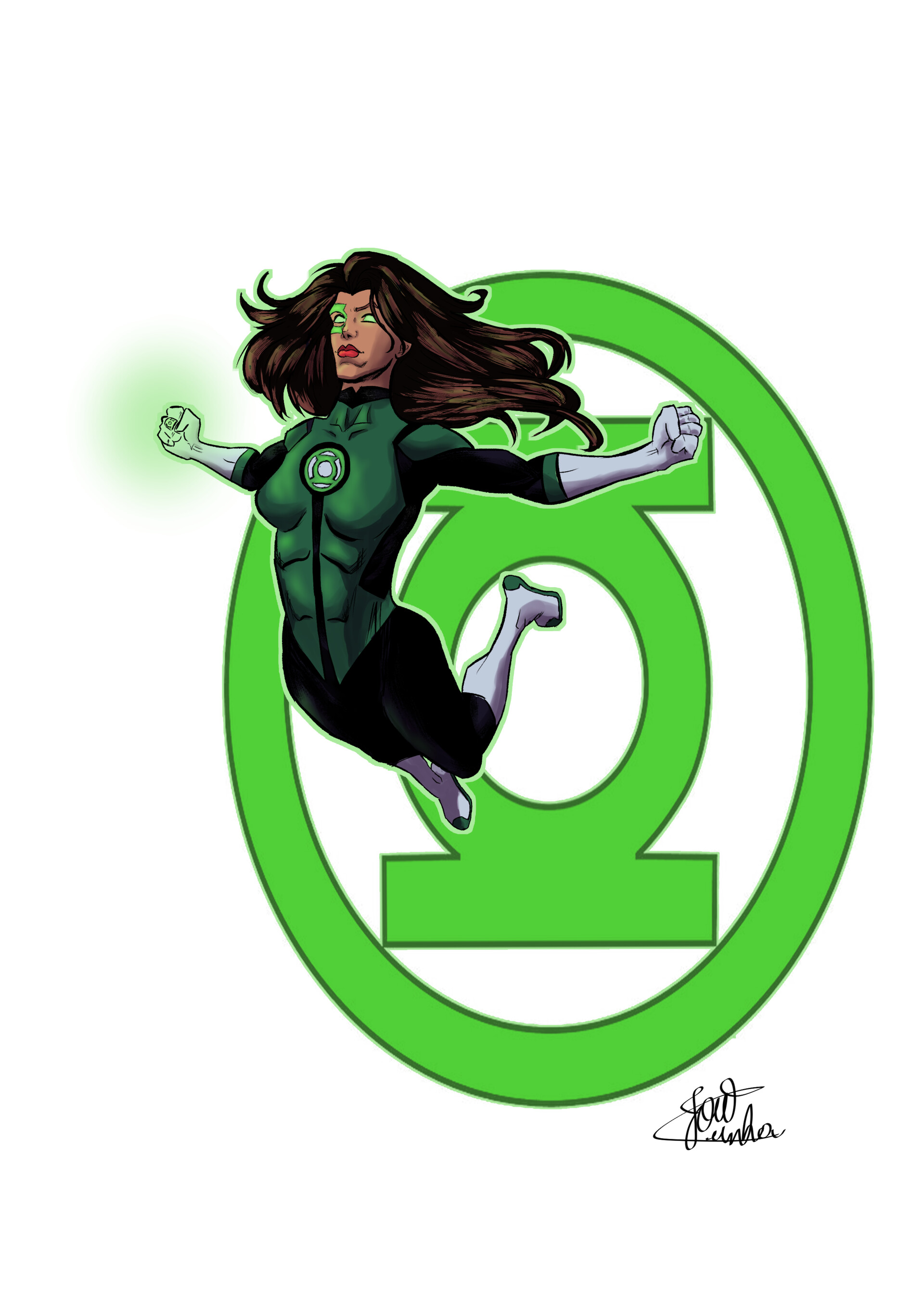ArtStation - Jessica Cruz Green Lantern