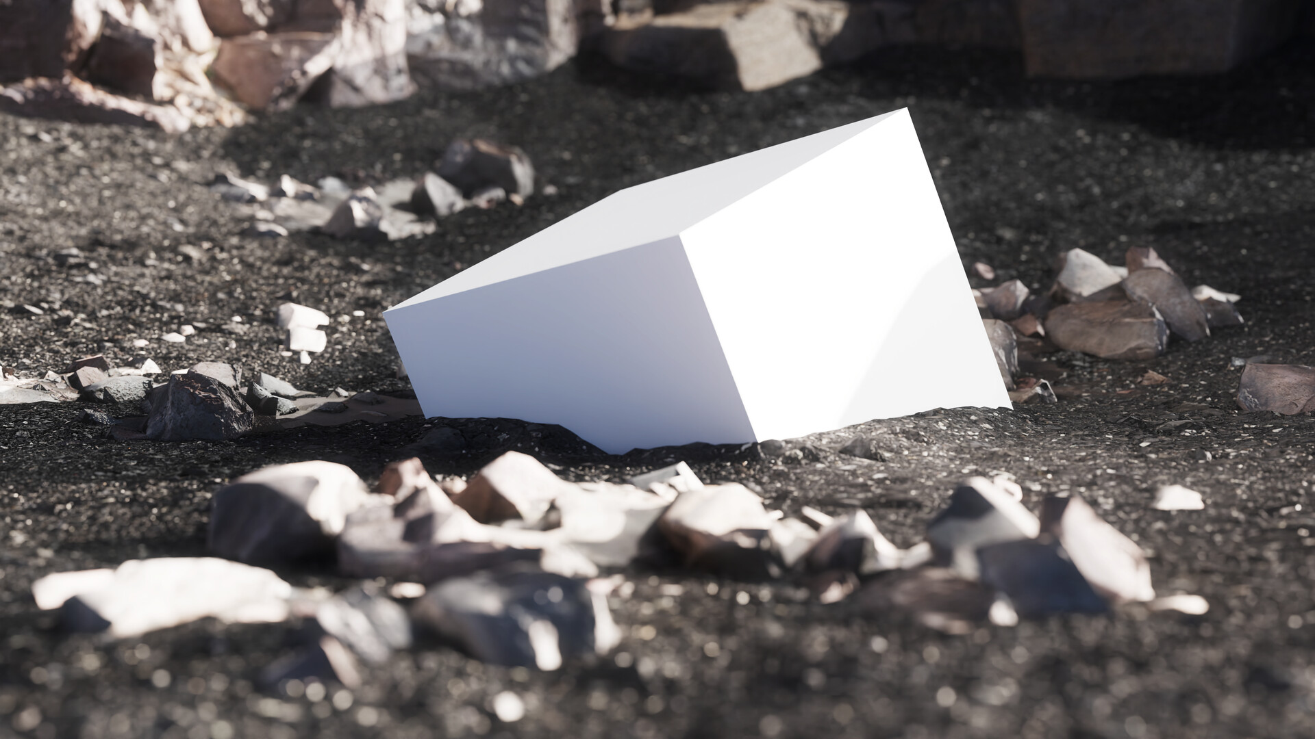 ArtStation - The Blender Default Cube. Deleted.