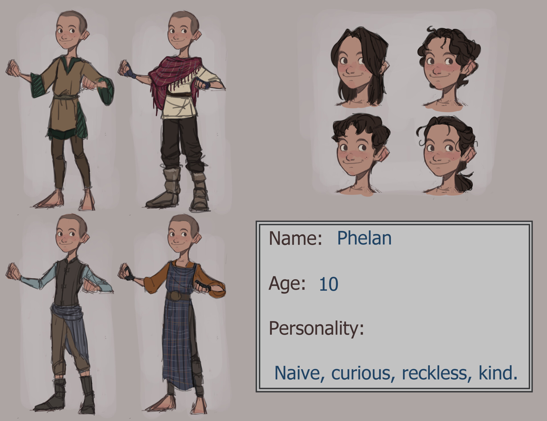 ArtStation - Child: Early Concept