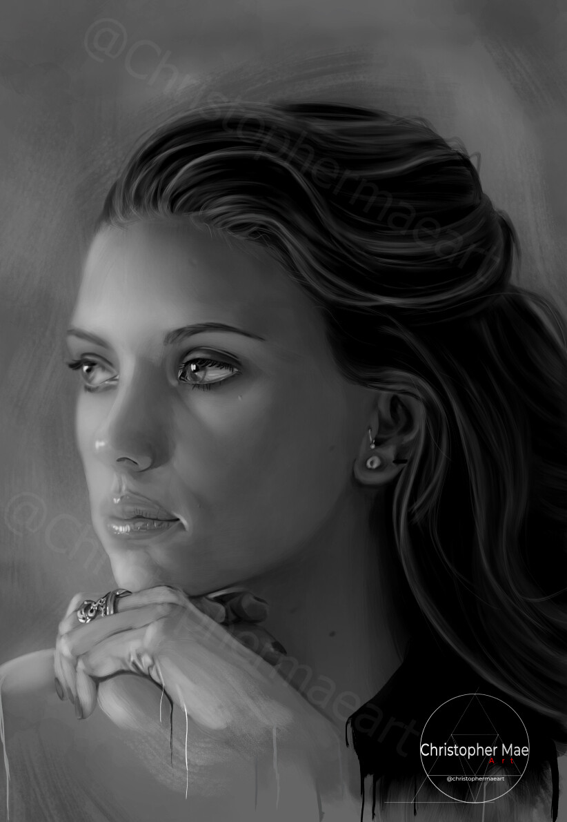 ArtStation - Scarlett Johansson