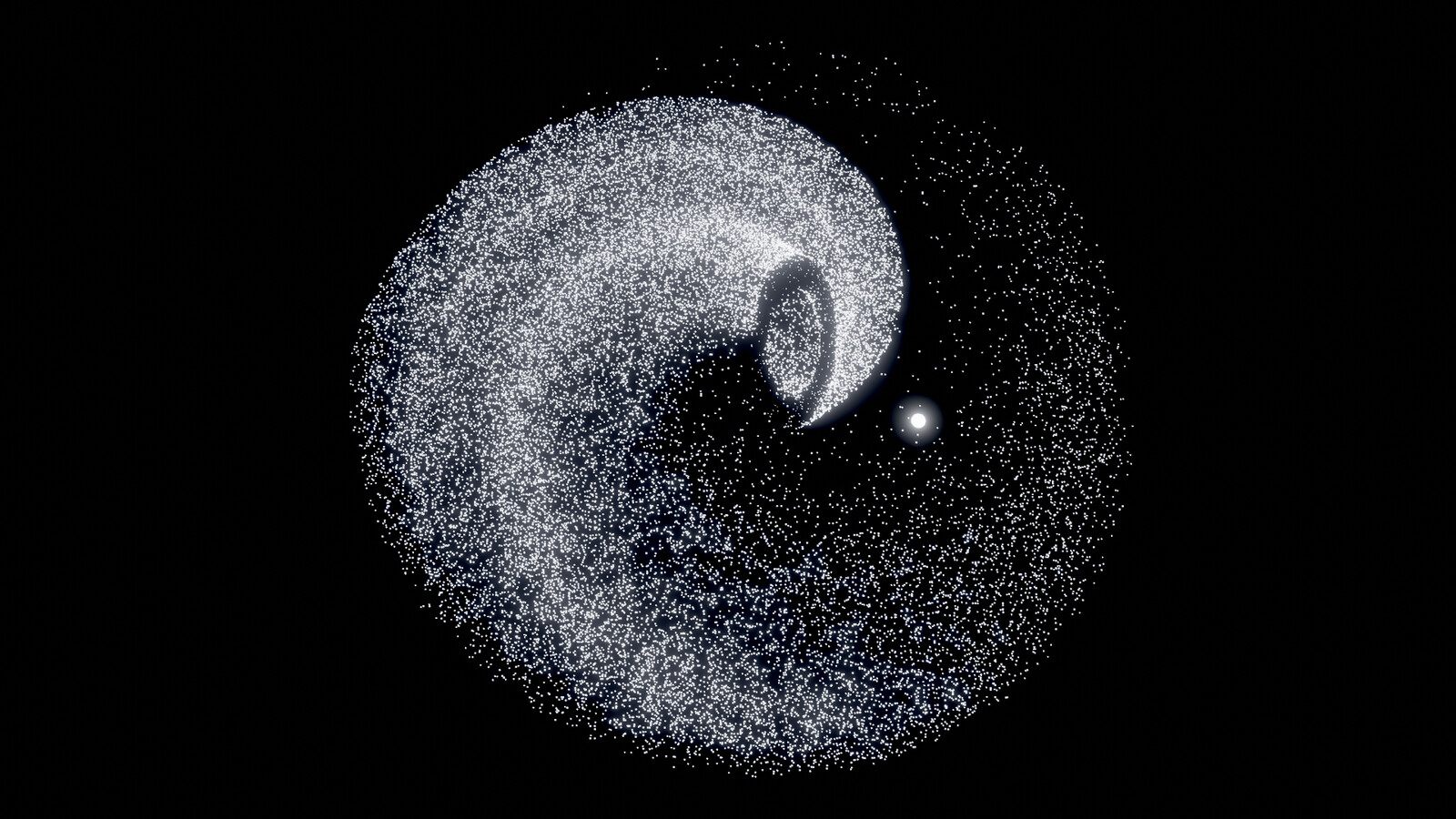 mesh_art - particle project blender