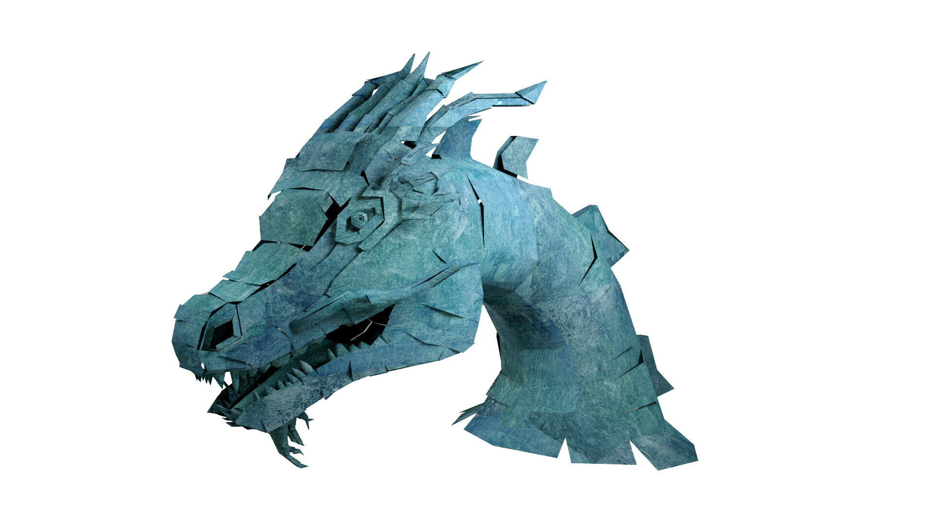 ArtStation - Dragon Head