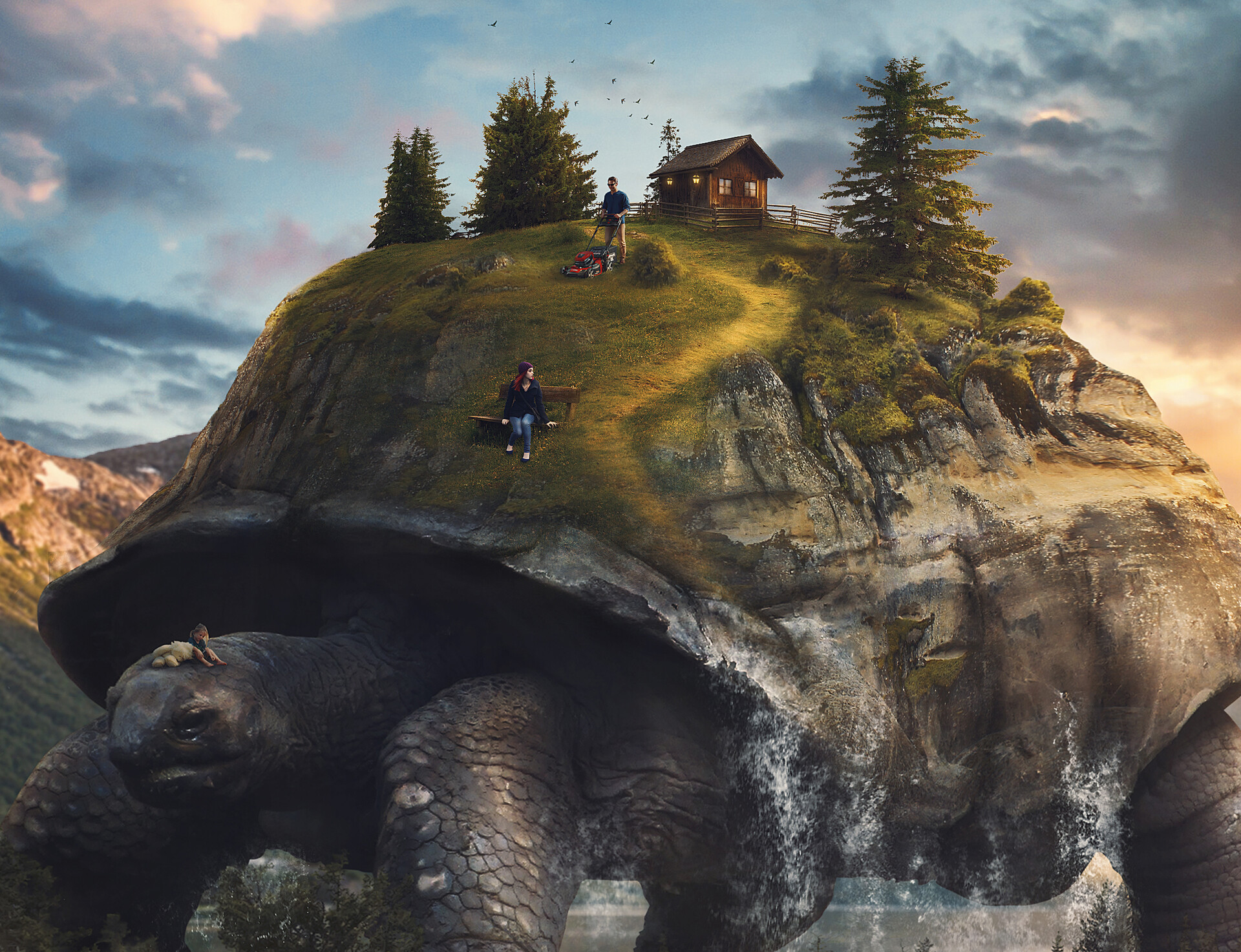 ArtStation - Proyecto final curso Matte painting