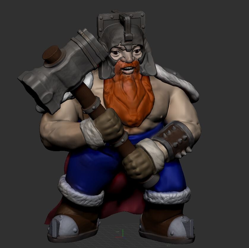 ArtStation - Dwarf, Daniel Kazantsev
