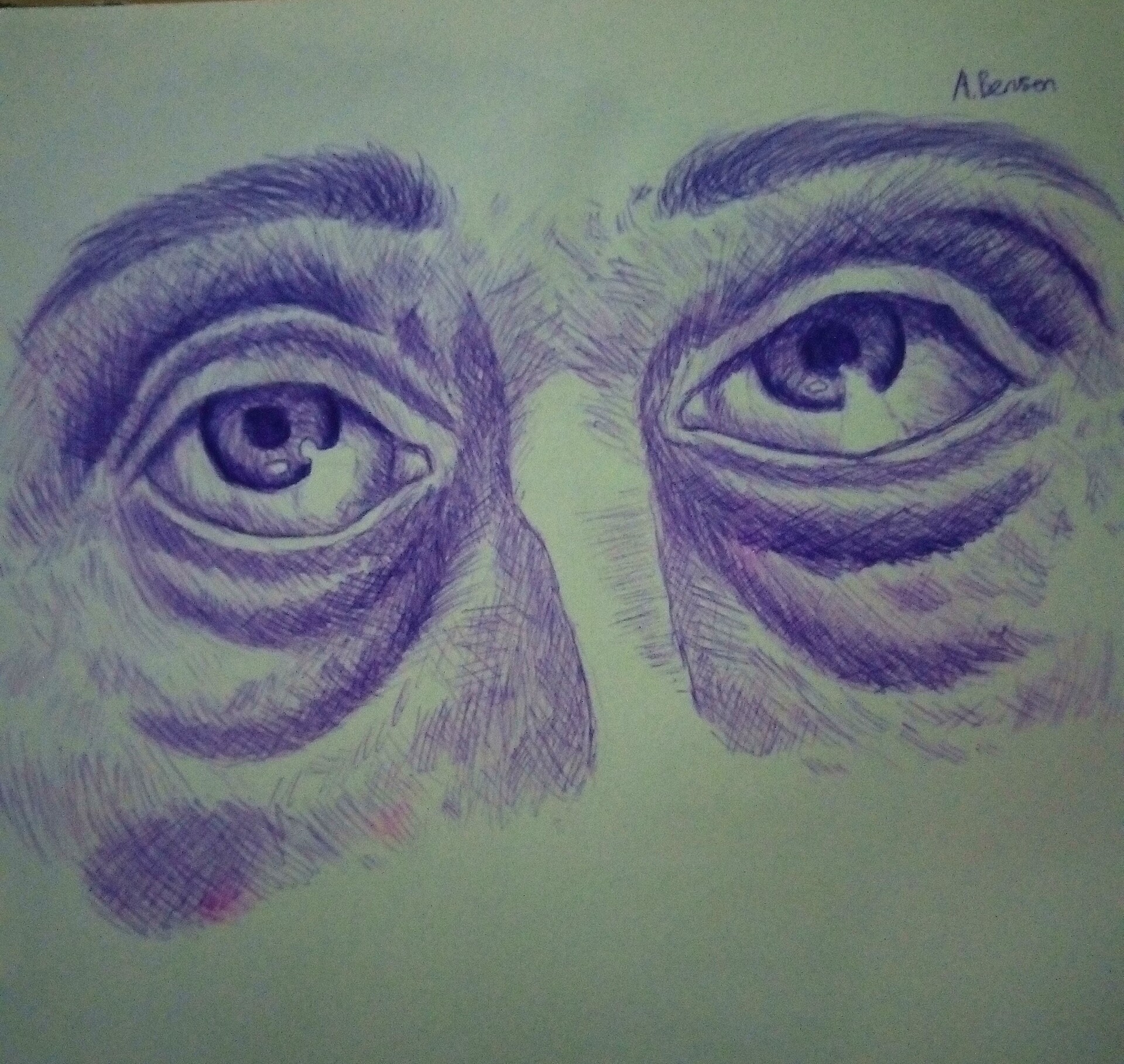 ArtStation - Eyes and Hand sketches