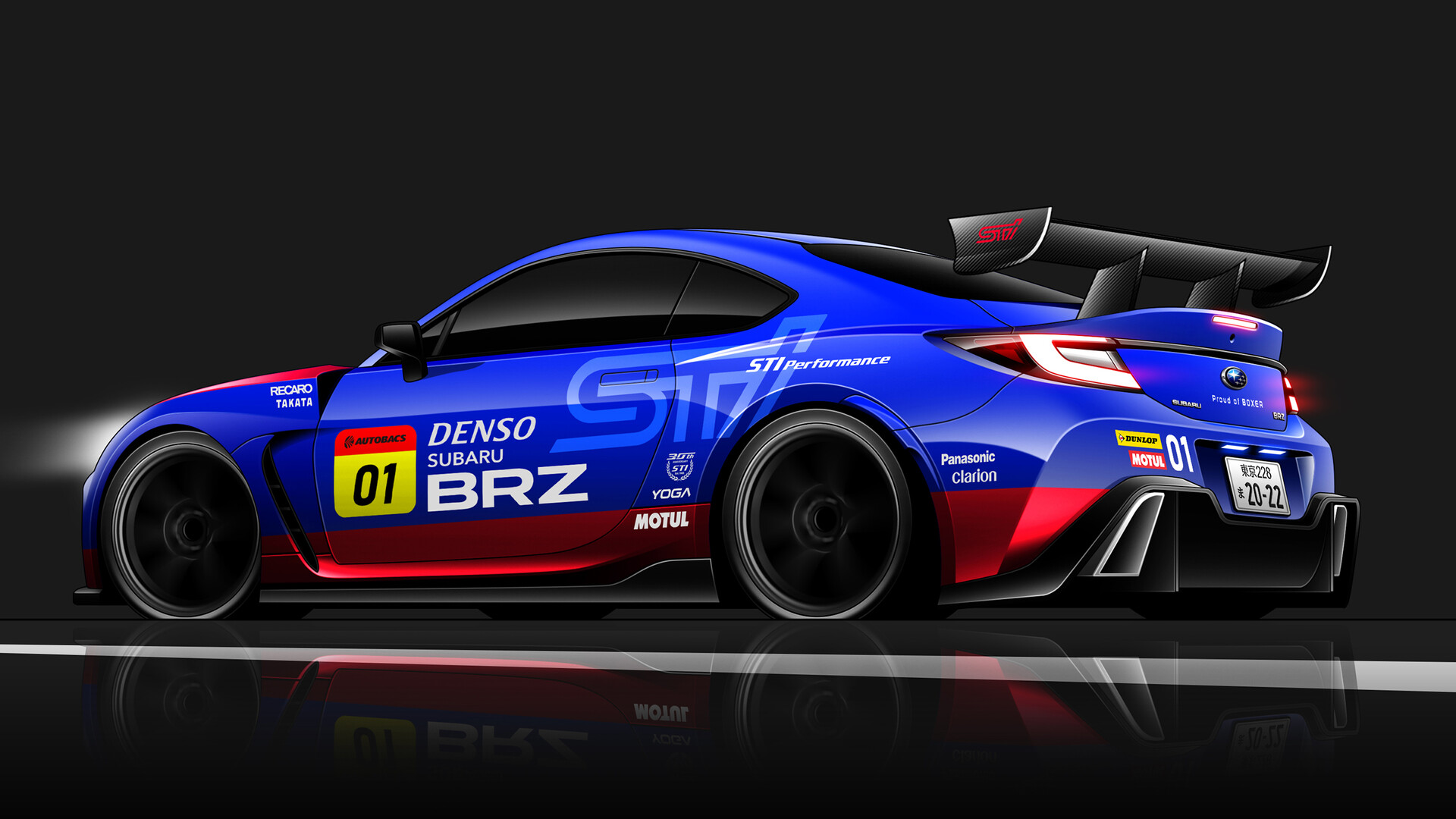 ArtStation - 2022 Subaru BRZ