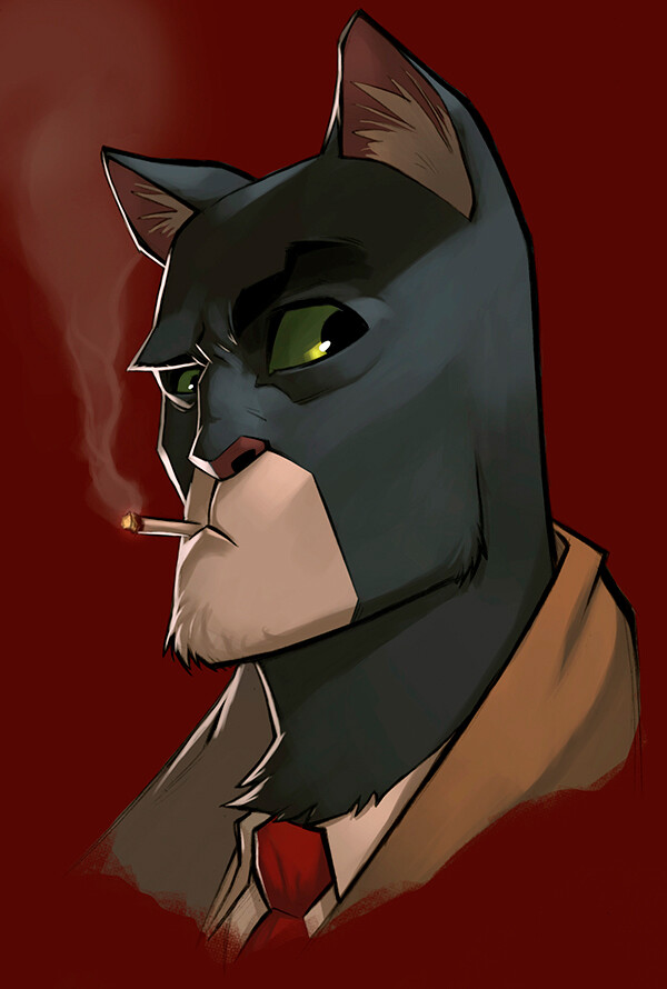 ArtStation - Blacksad color