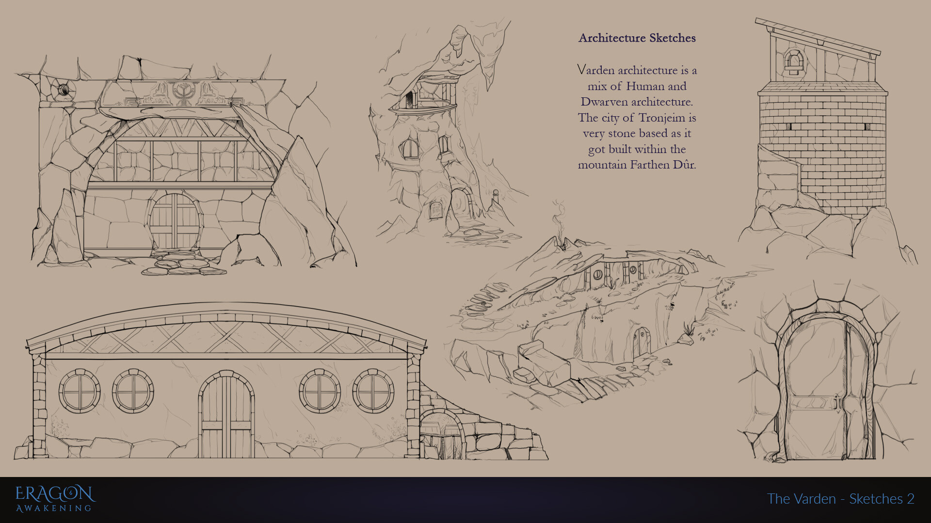 Maxime Bocquier - Environment Concepts - Eragon Awakening Project