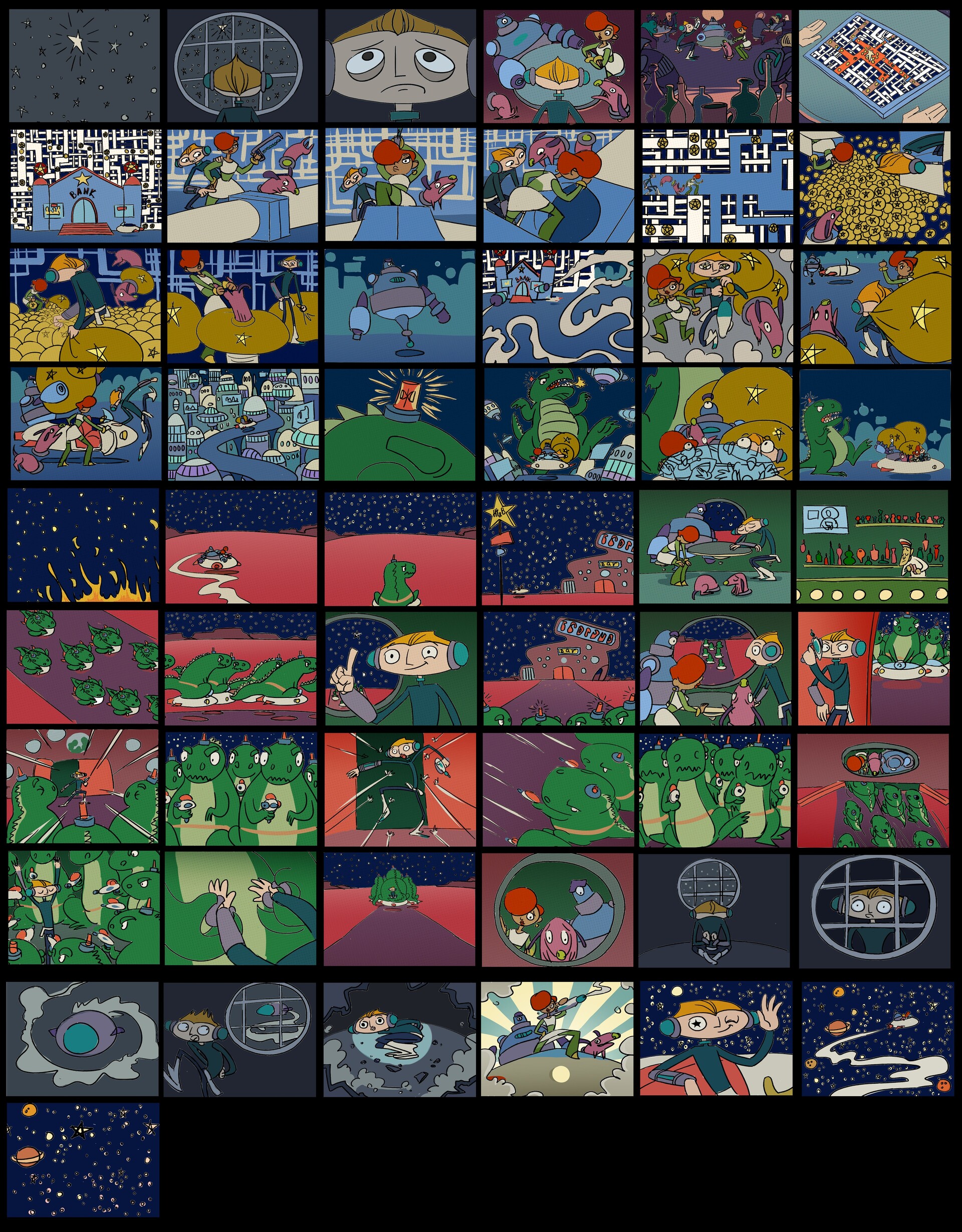 ArtStation - Counting stars №2