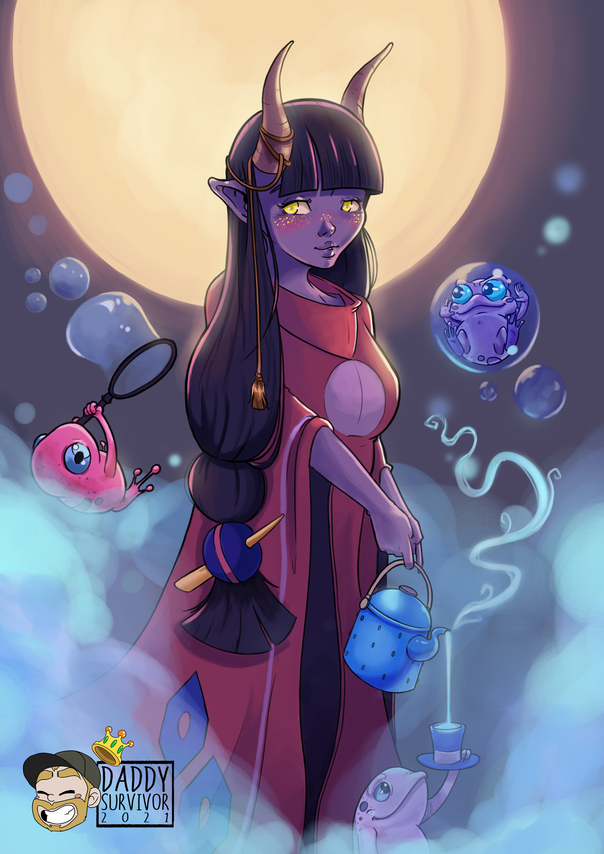 Daddy Survivor - 1# Draw this in yout style (@dyru.jk)