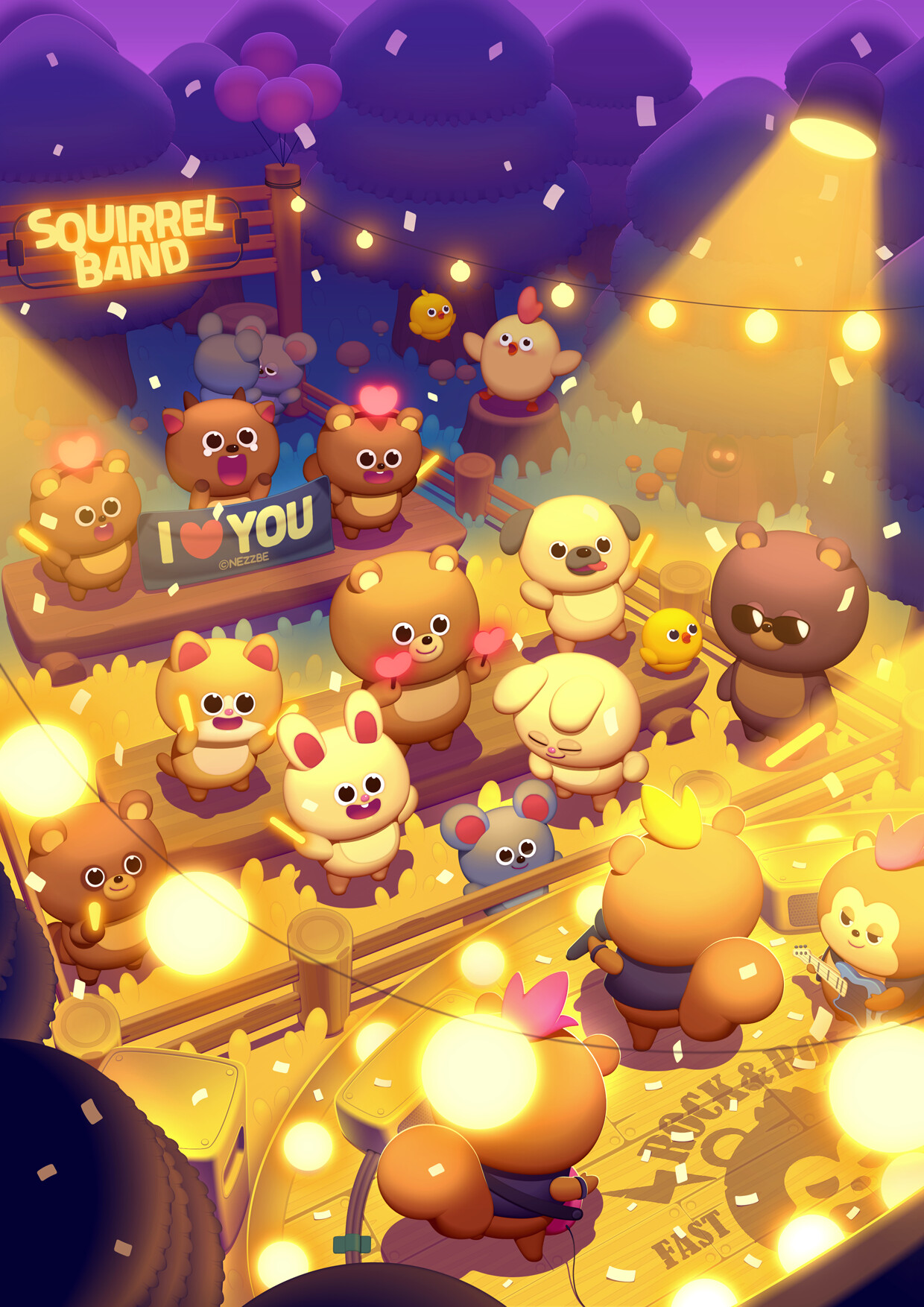 ArtStation - Squirrel Band