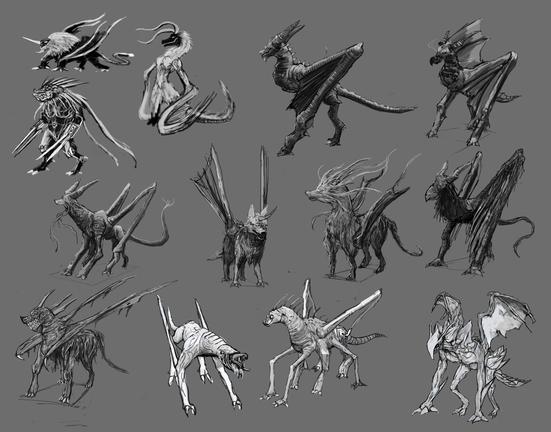 ArtStation - Dragon Concept