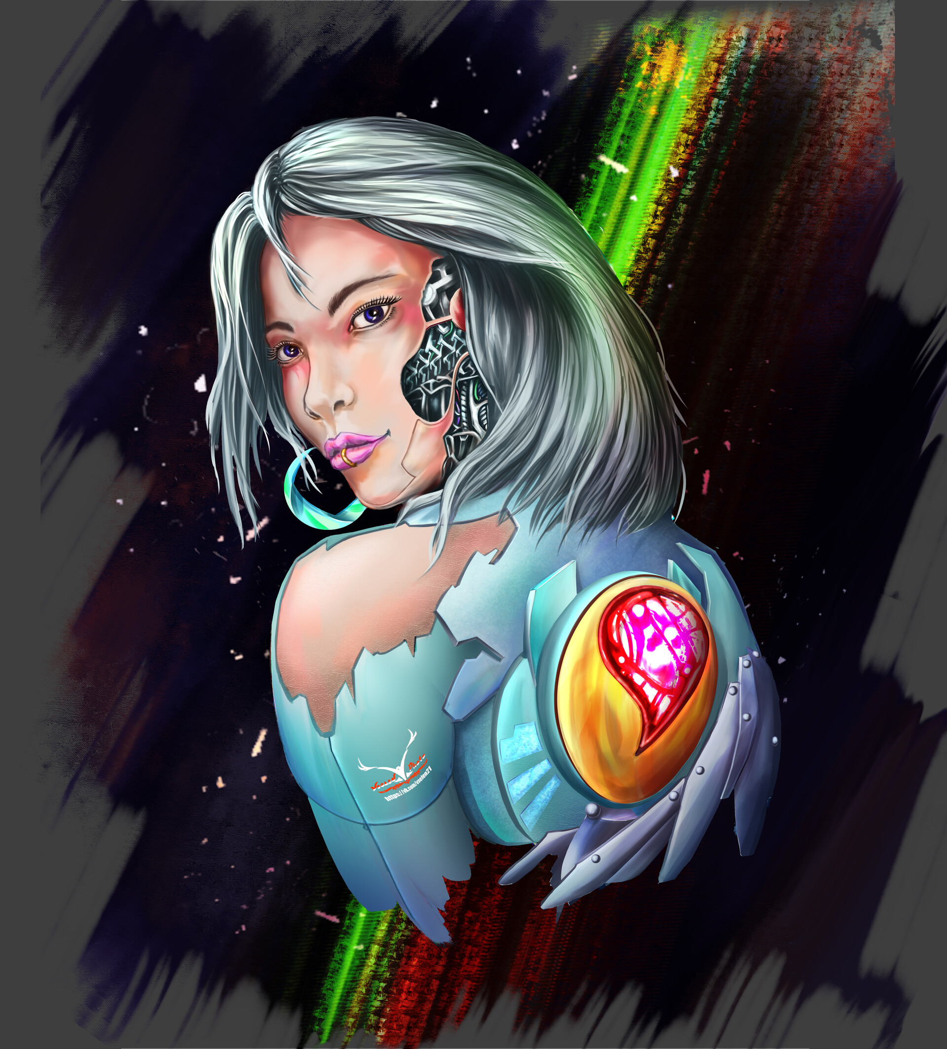 ArtStation - cyberpunk art - print