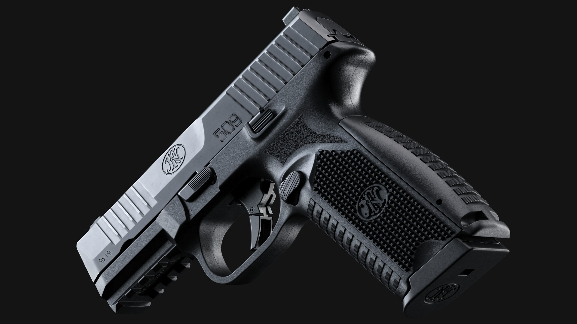 ArtStation - FN 509(Hi-poly)