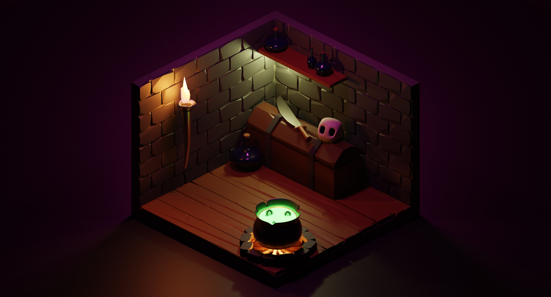 ArtStation - Witch's Lair