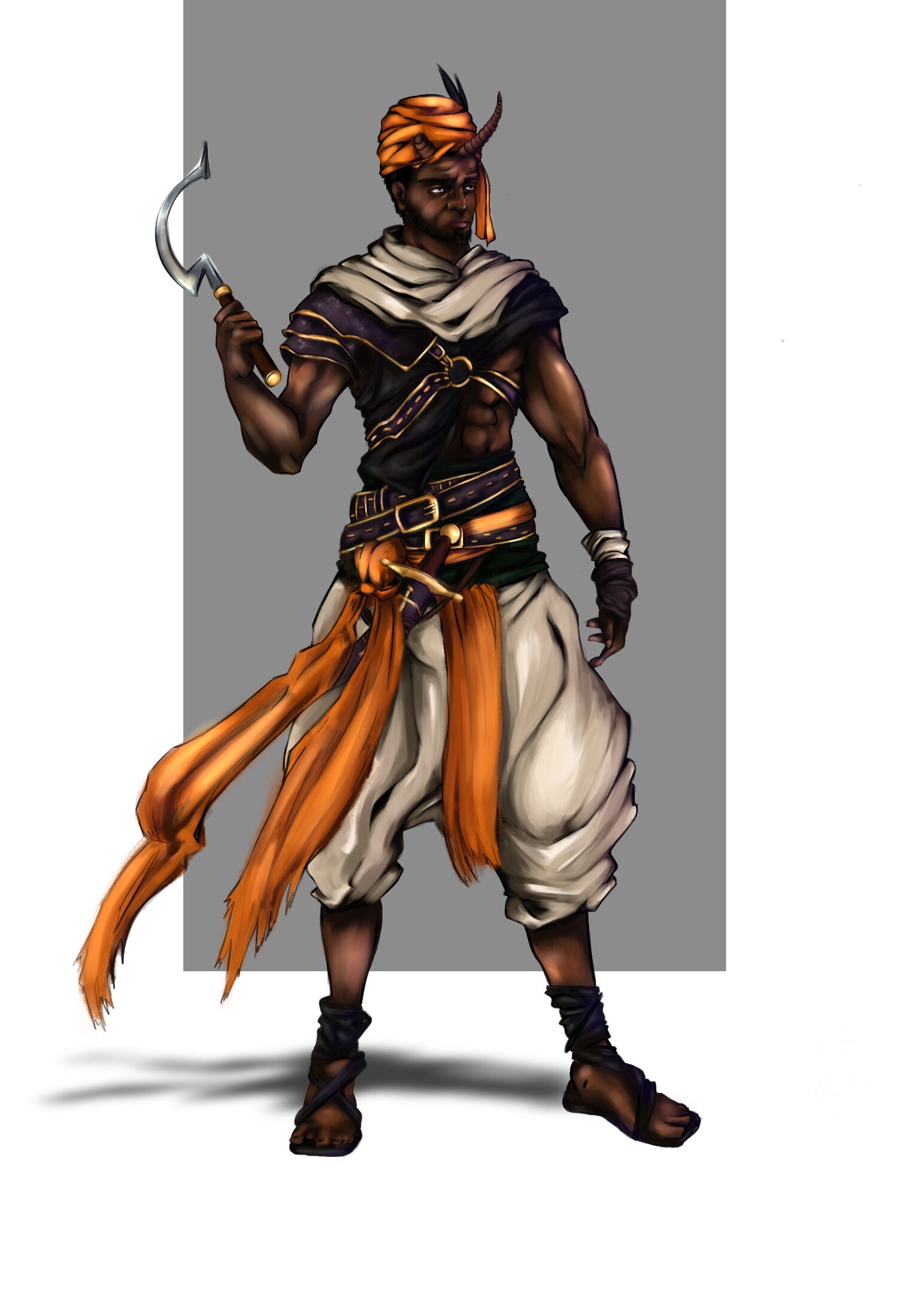 ArtStation - Tiefling rogue