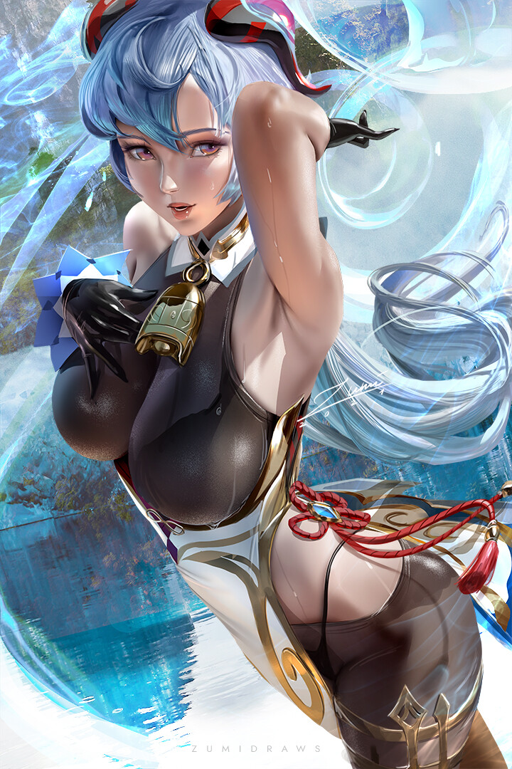 Zumi Draws - Ganyu