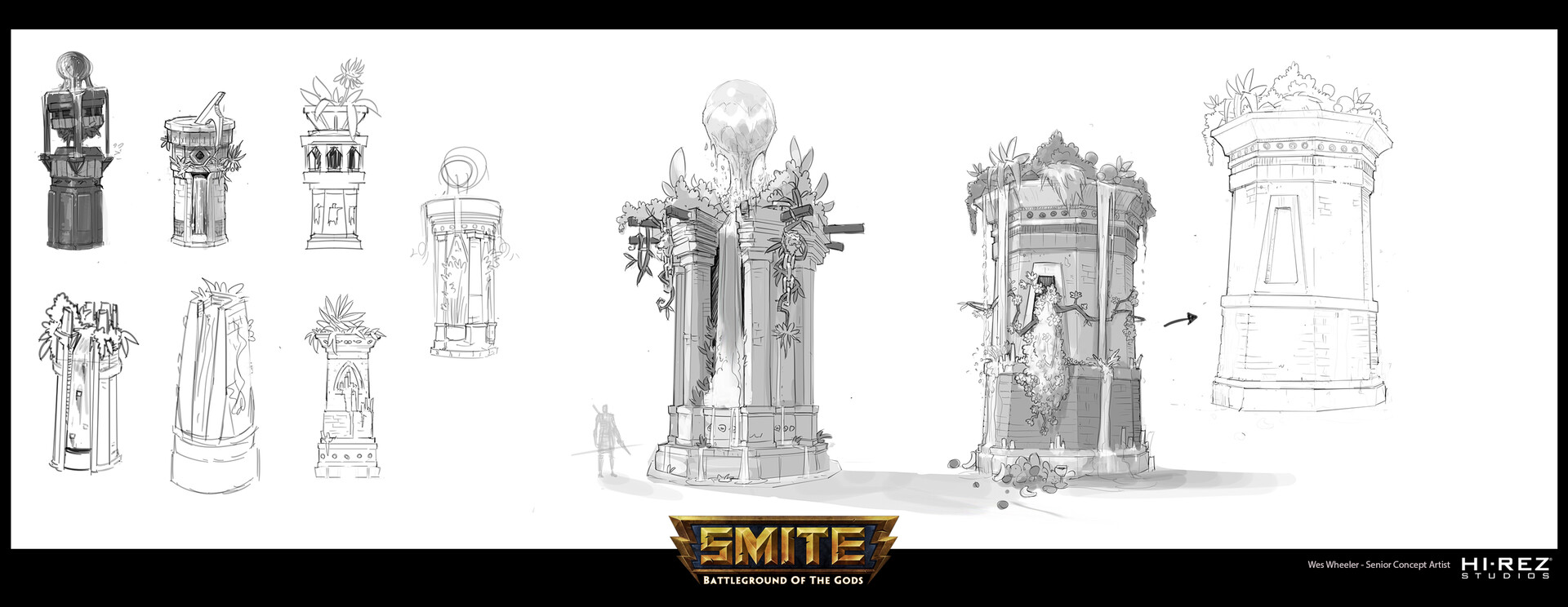 Wes Wheeler - Smite: Conquest Season 8 (Chaos base concepts)