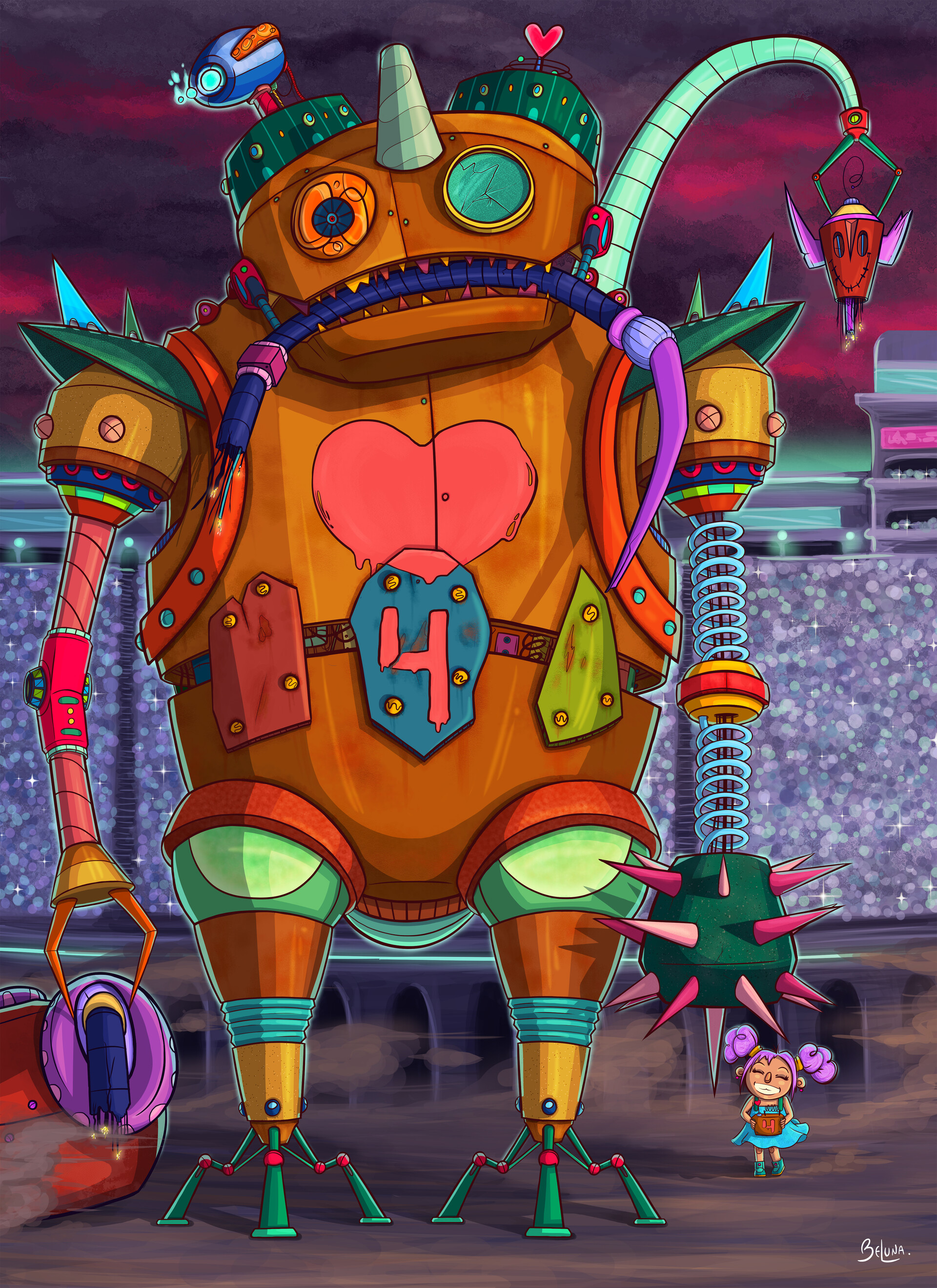 ArtStation - Robot Arena Deathmatch