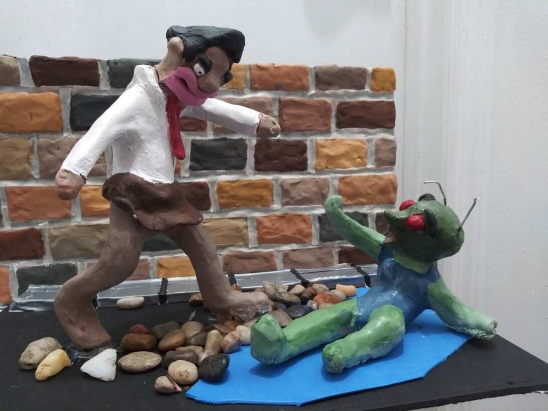 ArtStation - "Downtown Alley Brawl"