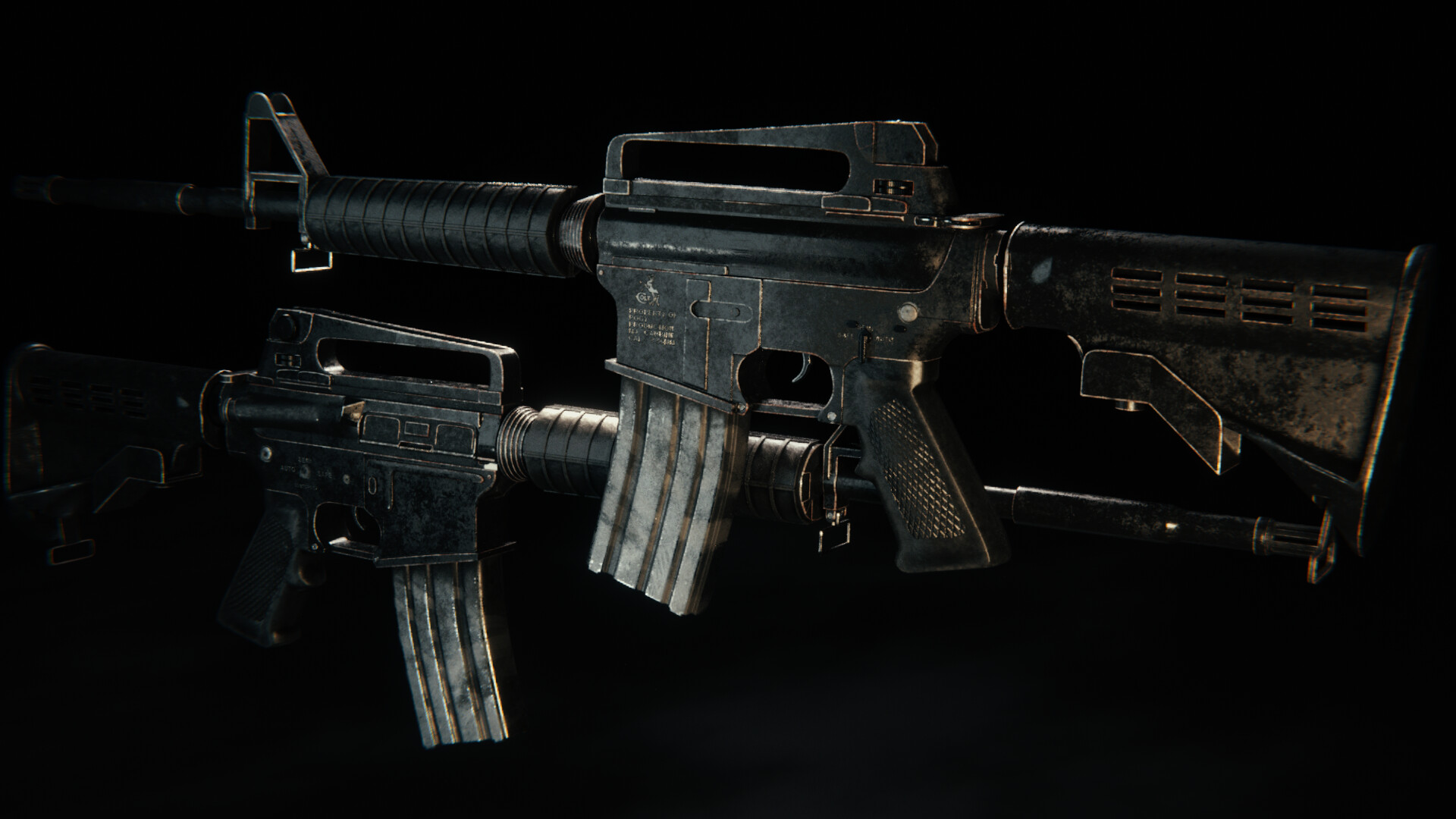 ArtStation - M4 Carbine